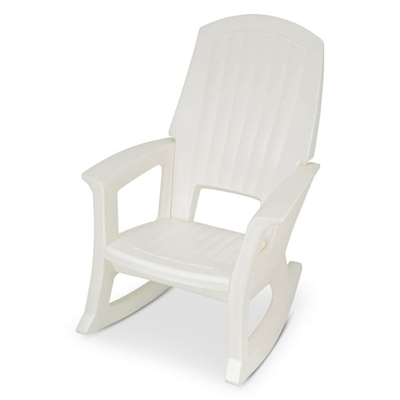 White Outdoor Rocking Chairs in Outdoor Rocking Chairs - Walmart.com