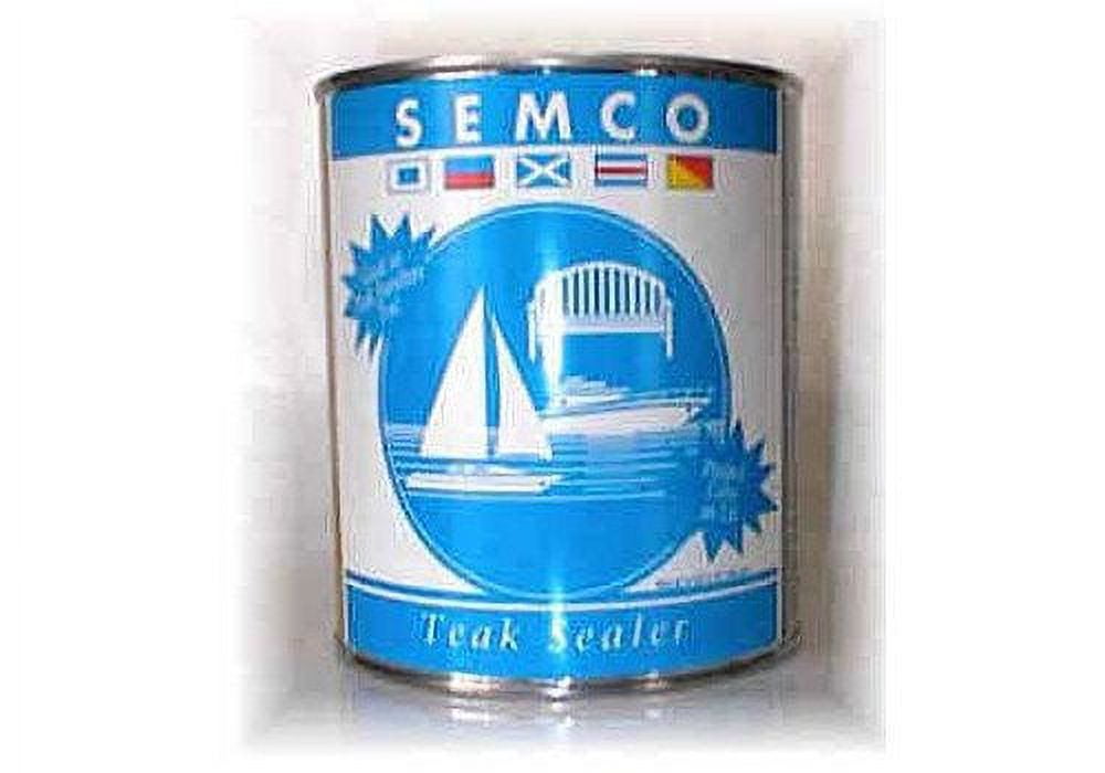 Semco Teak Sealer 1 Gallon Natural Color Finish Sealant Protector ...
