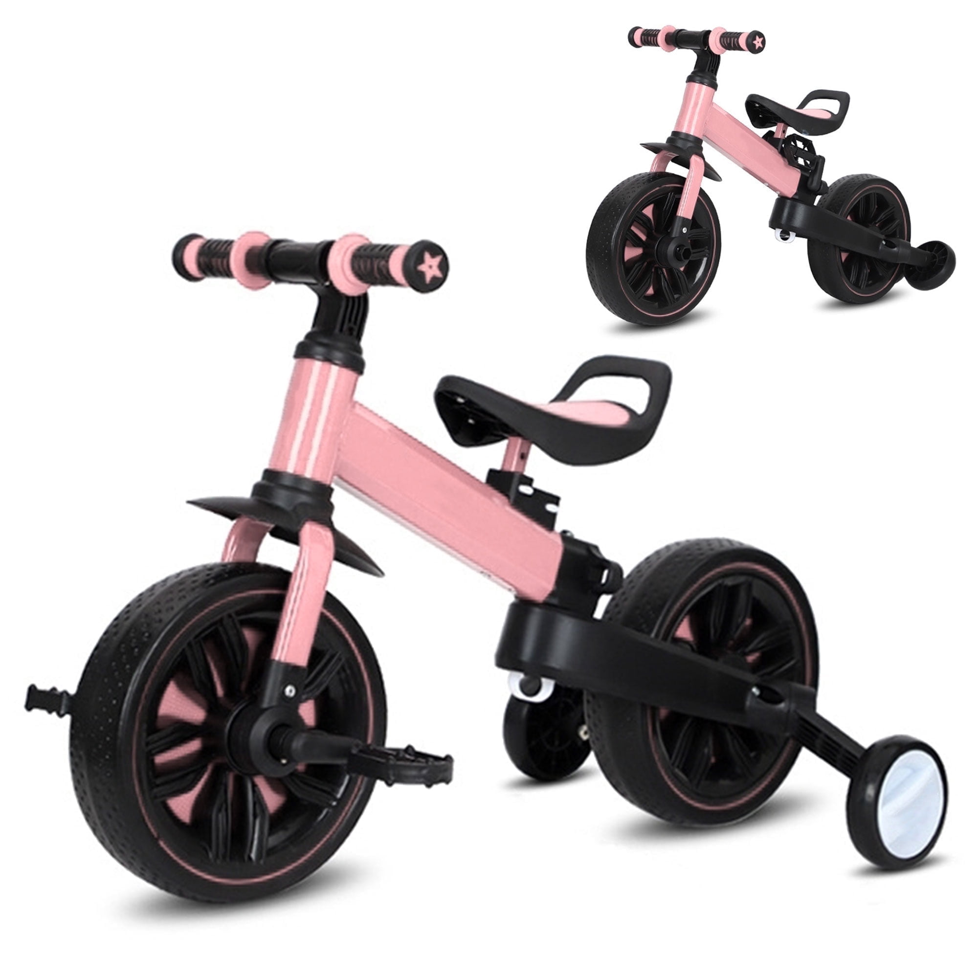 Semfri 3-in-1 Toddler Bike, Tricycle for 1-3 Years, Folding Adjustable ...