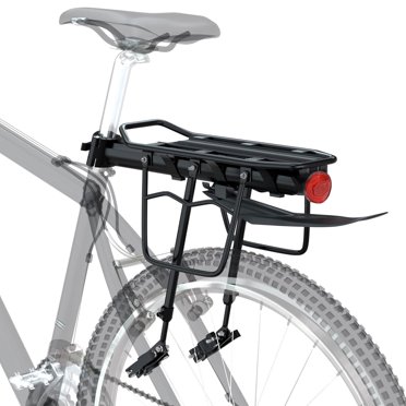 Addmotor Universal Rear Bike Rack, Adjustable Carrier Mount Cycling ...