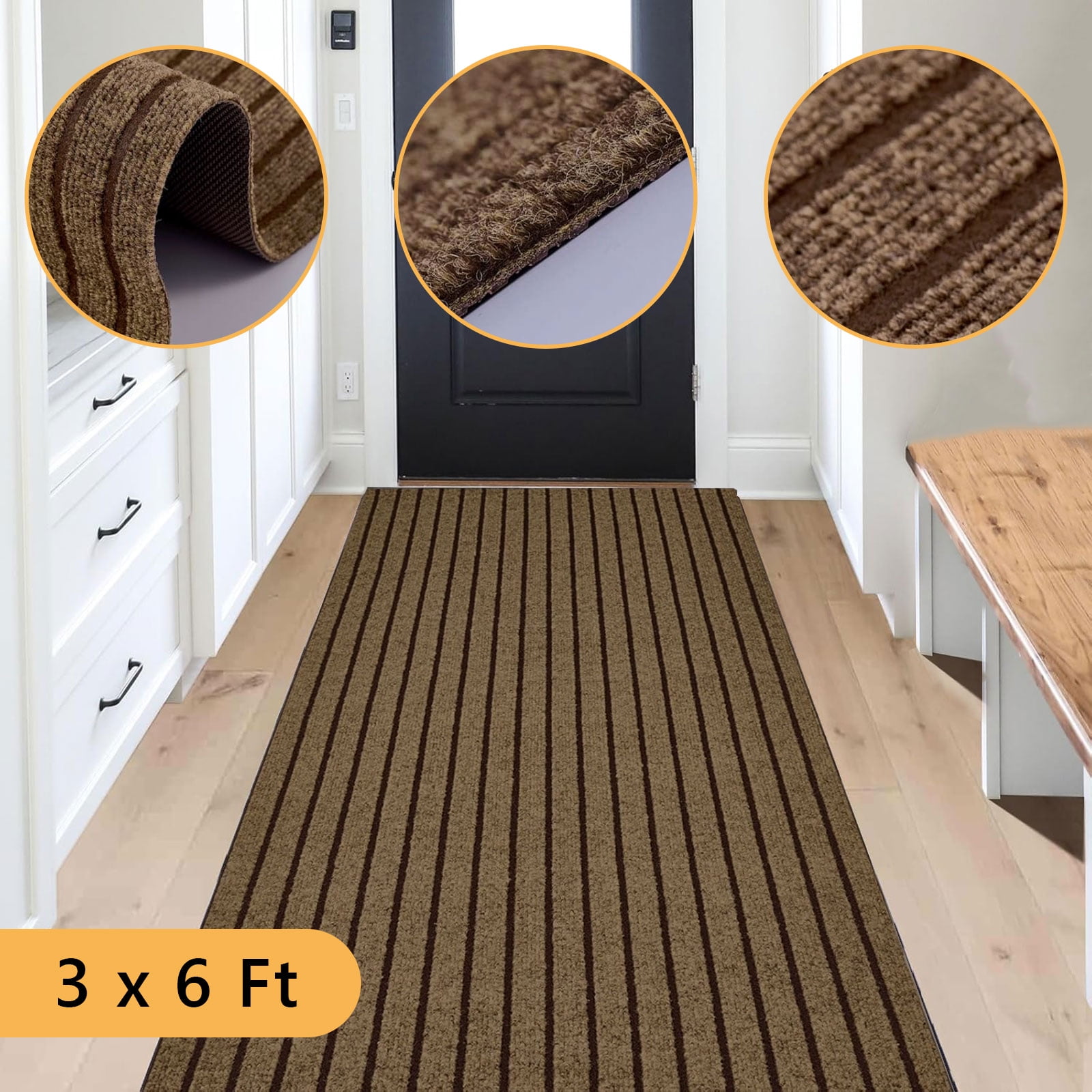 Semfri Runner Carpet Runner Rugs 3 x 6 ft Indoor Outdoor Rugs Area Rugs ...