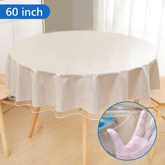 Shop Clear Vinyl and Plastic Tablecloths for Indoor & Outdoor Use