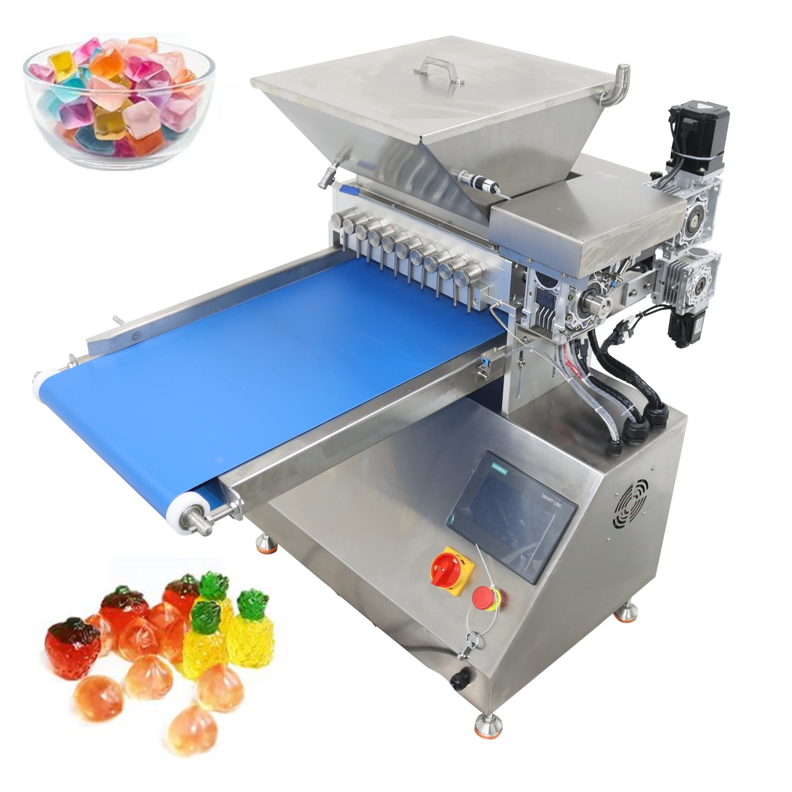 Semi-Automatic Fudge Pouring Machine Soft Sweets Gummy Chocolate 20L ...