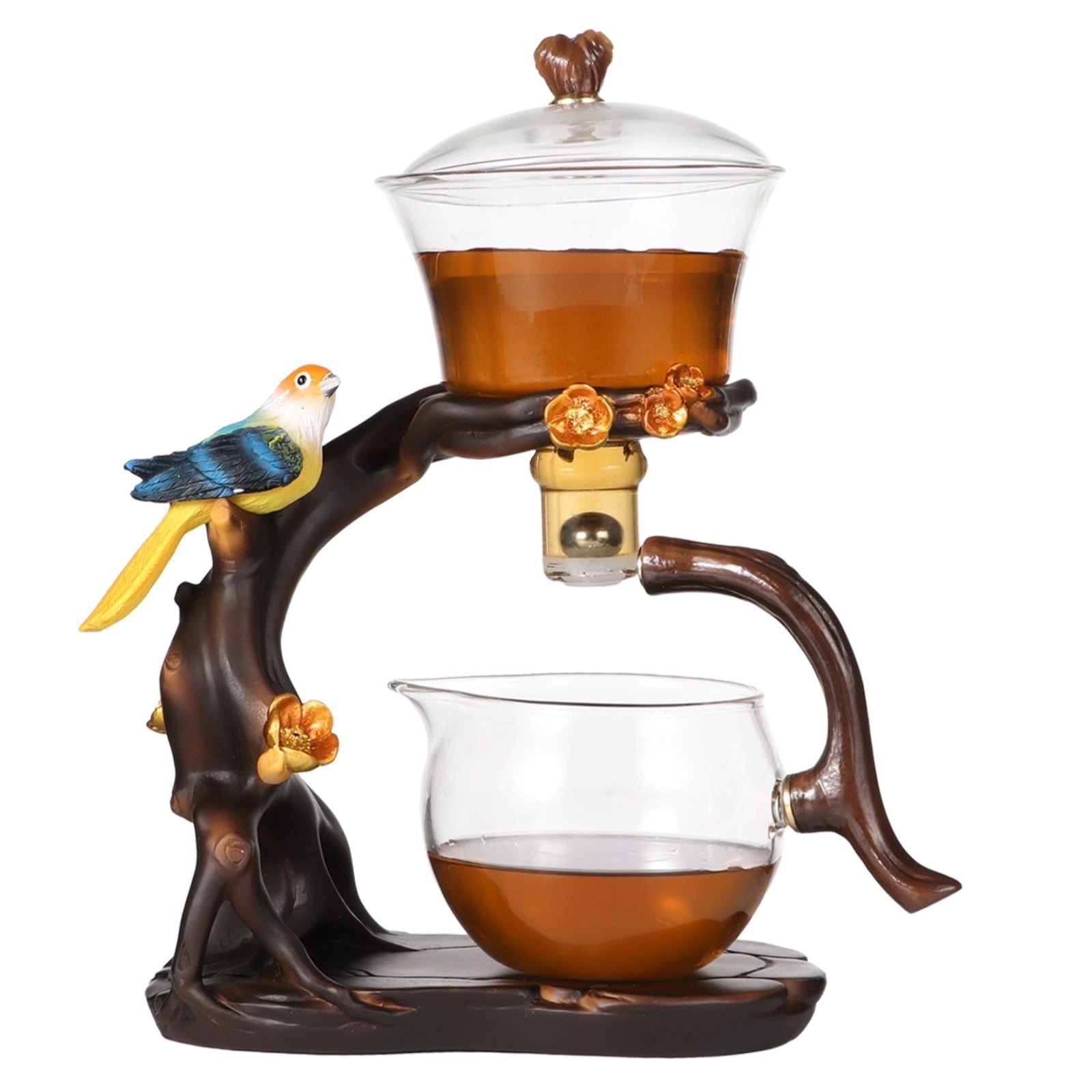 Kung Fu Glass tea set Automatic Glass Teapot set (Bird), a tea brewing ...
