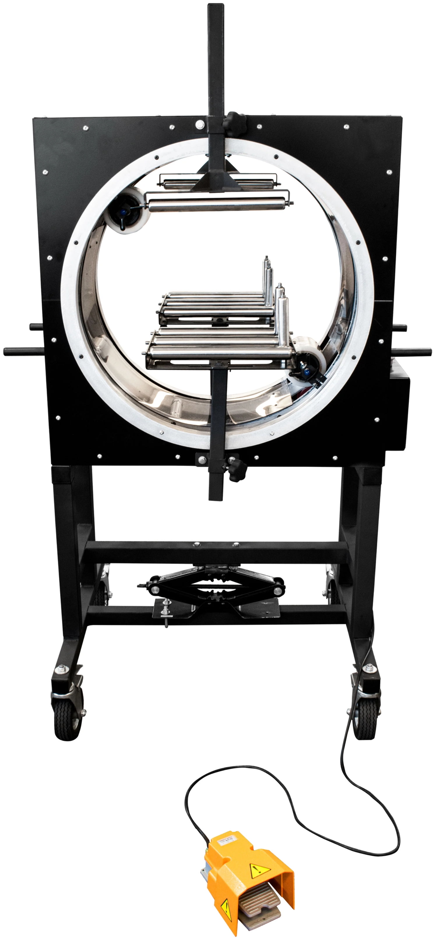 Semi-Automatic Stretch Wrap Bundling Machine - Bundle Long Objects with ...