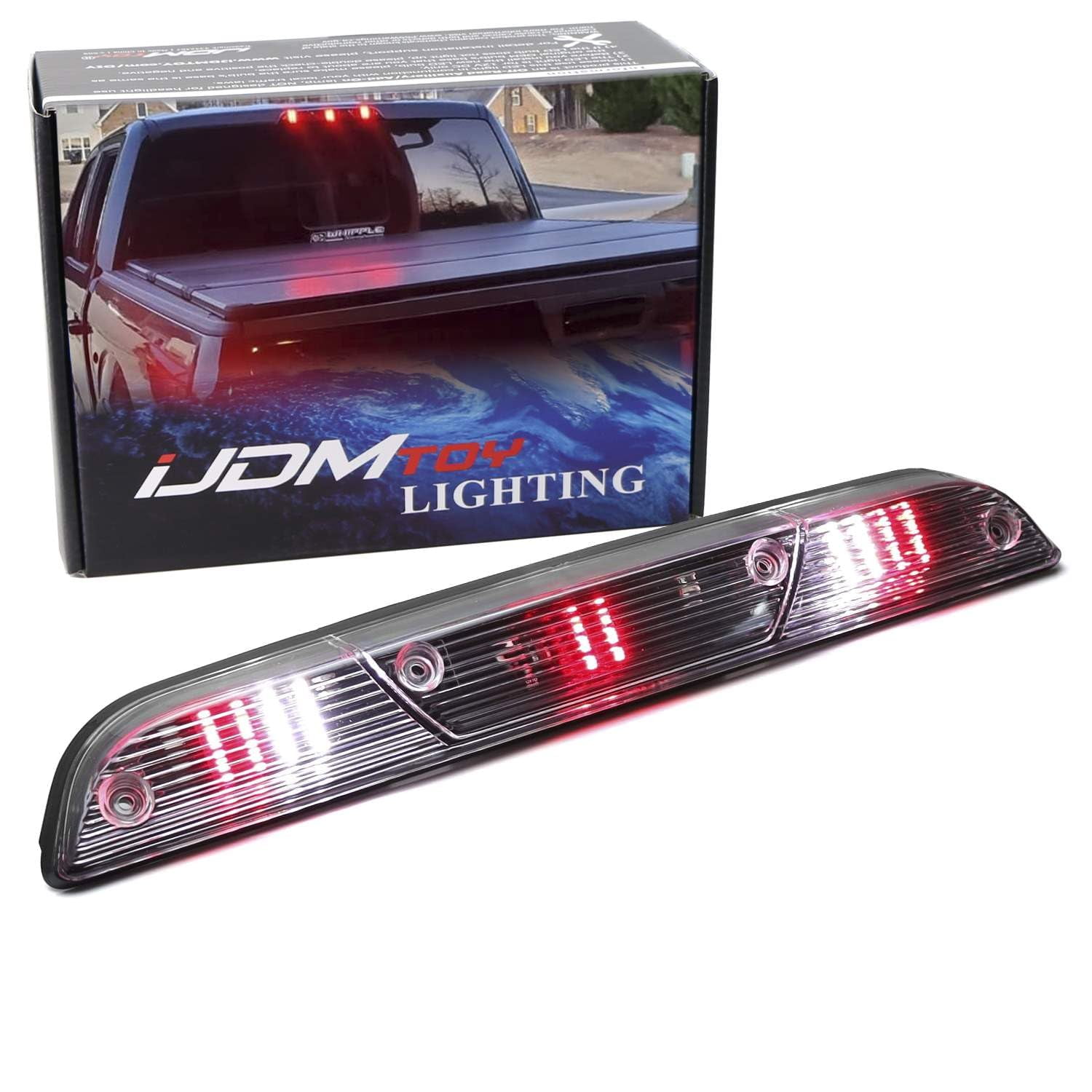 Semi-Clear Lens Raptor_Style 3-Dot LED High Mount Third Brake Light Kit ...