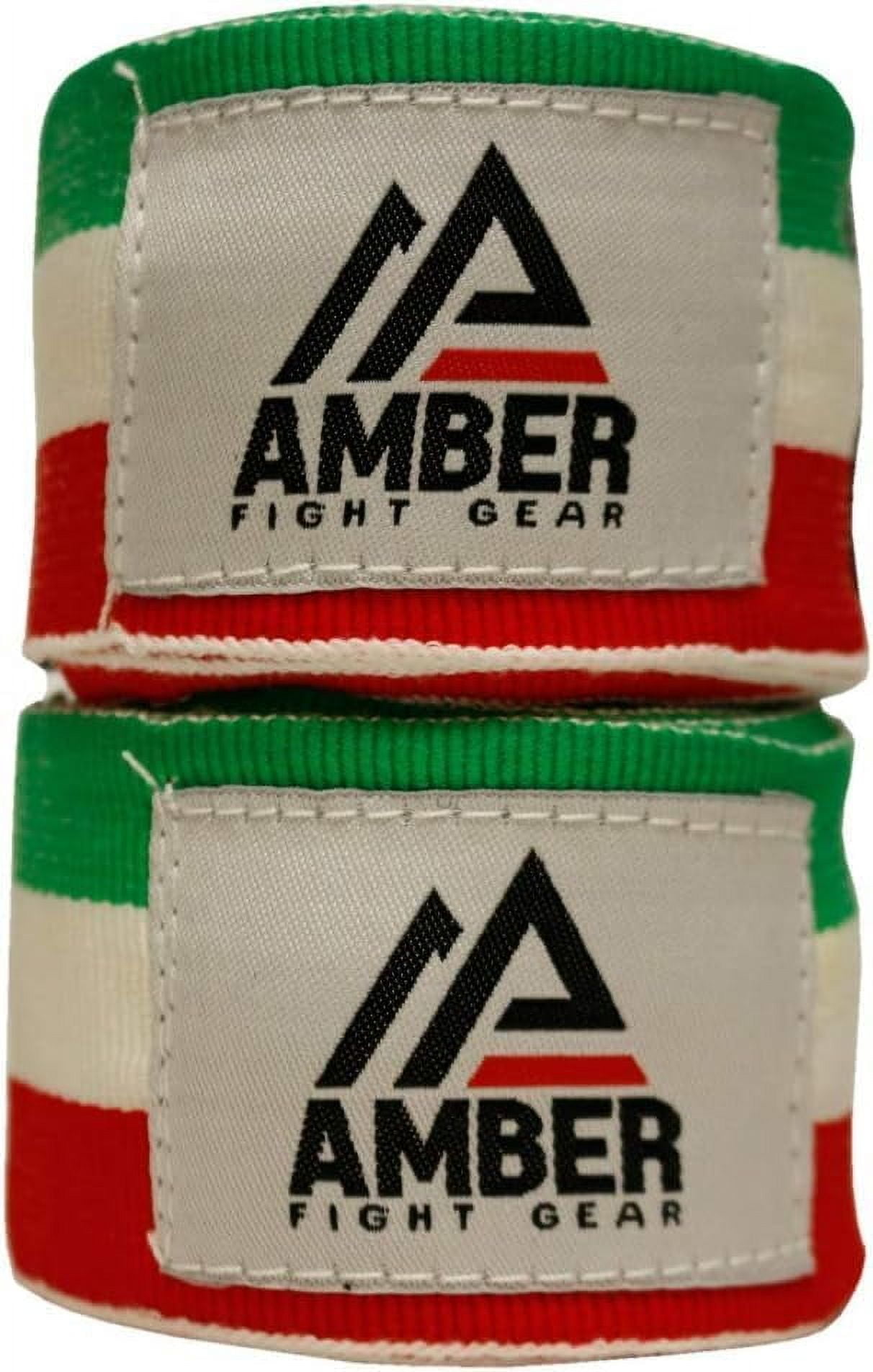 Semi Elastic Professional 180” Hand Wraps with Hook and Loop Closure ...