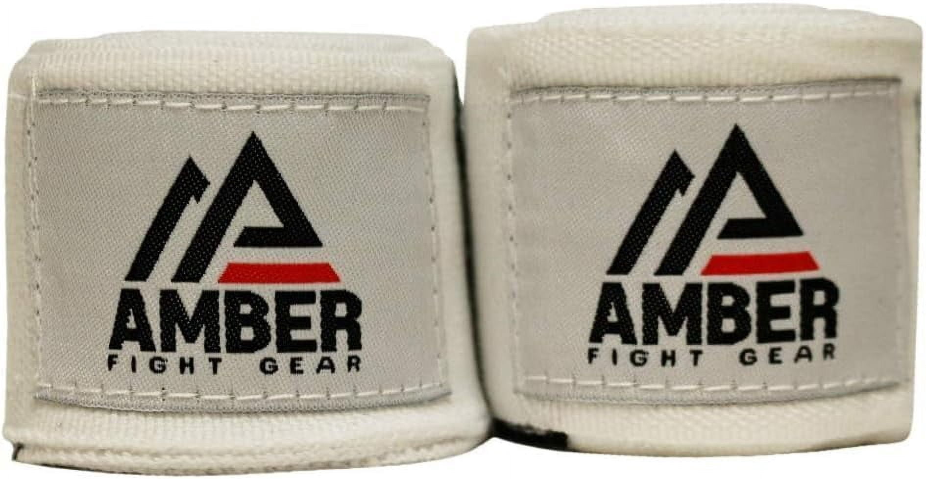 Semi Elastic Professional 180” Hand Wraps with Hook and Loop Closure ...