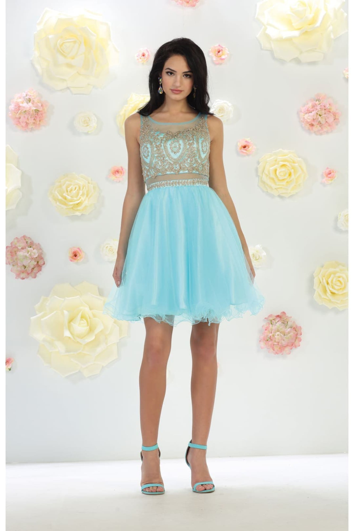 Semi Formal Short Party Dress & Plus Size - Walmart.com
