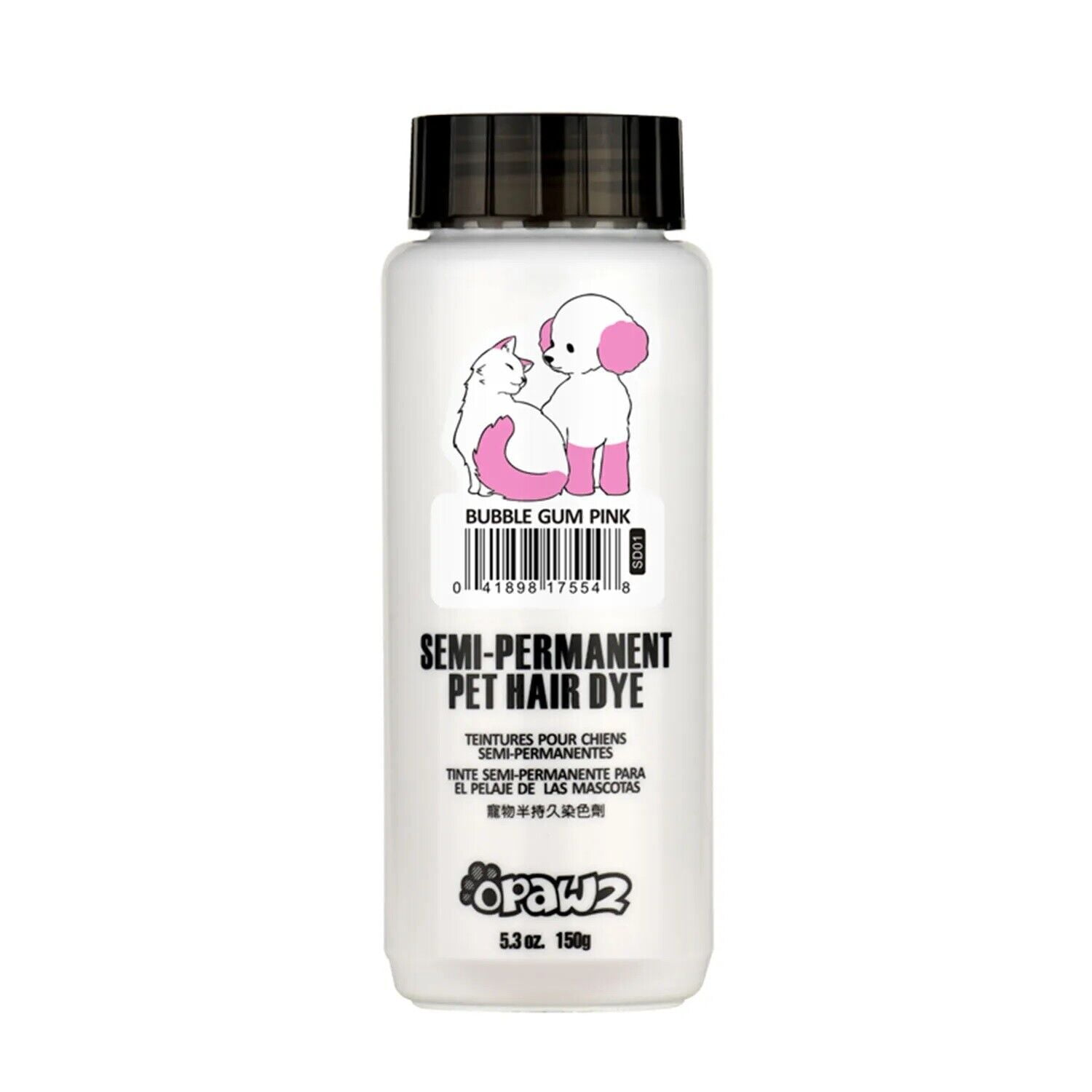 Semi Permanent Hair Dye For Dogs 8 Colors Tool Kit and Dilution Creme ...