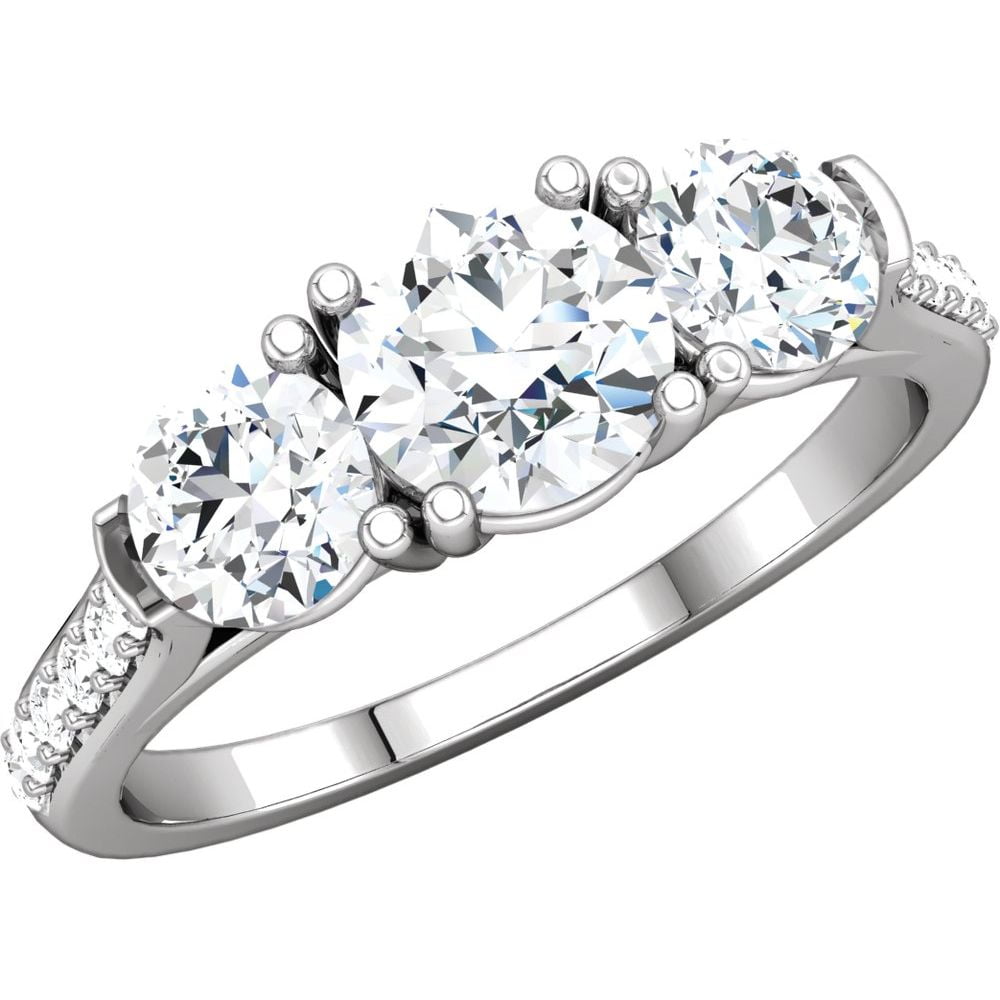 Semi-Polished 18k Yellow Gold Bridal Wedding Engagement Band Ring #2 ...