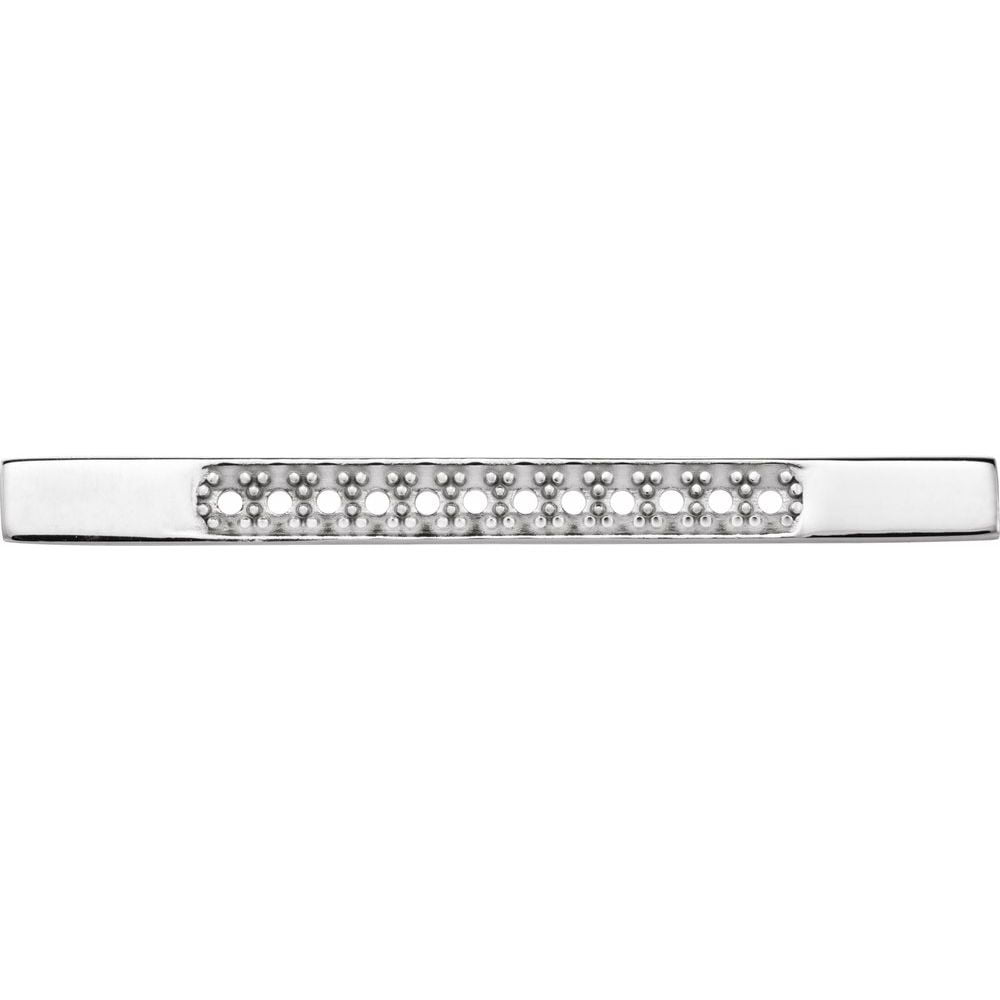 Semi-Polished Platinum 1.3mm Round Shape Strip Setting Finding Fine ...