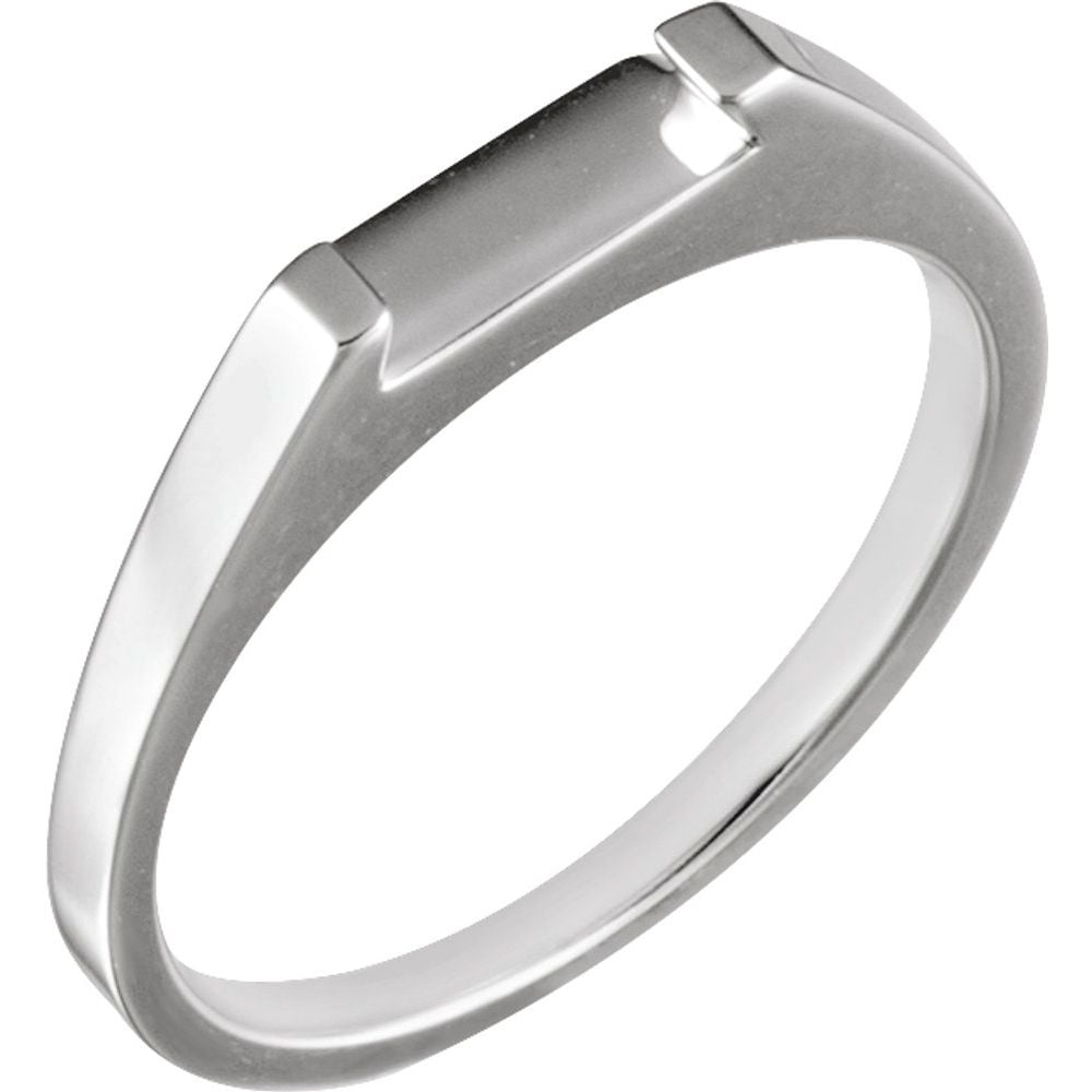 Semi-Polished Platinum Matching Bridal Wedding Engagement Anniversary ...