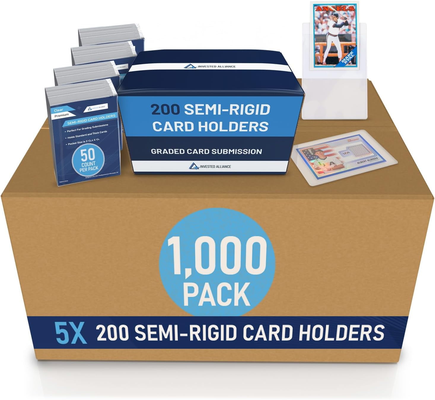 Semi Rigid Card Holder | PSA Graded Card Sleeves & Holder, PSA Cards ...