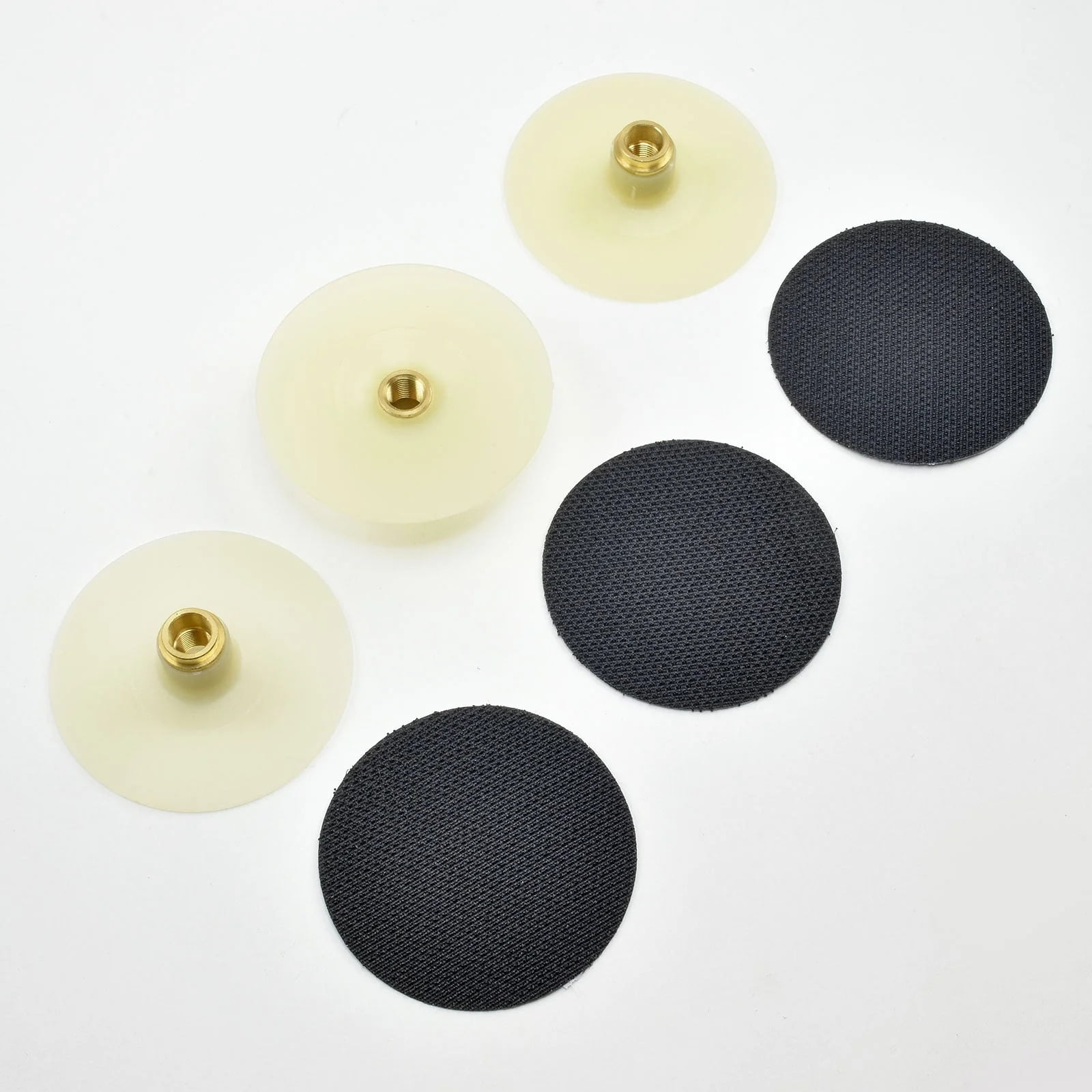Semi-Rigid Disk Mounting Wheels, 2-3/8 Inch Dia. (Set of 3) - Walmart.com