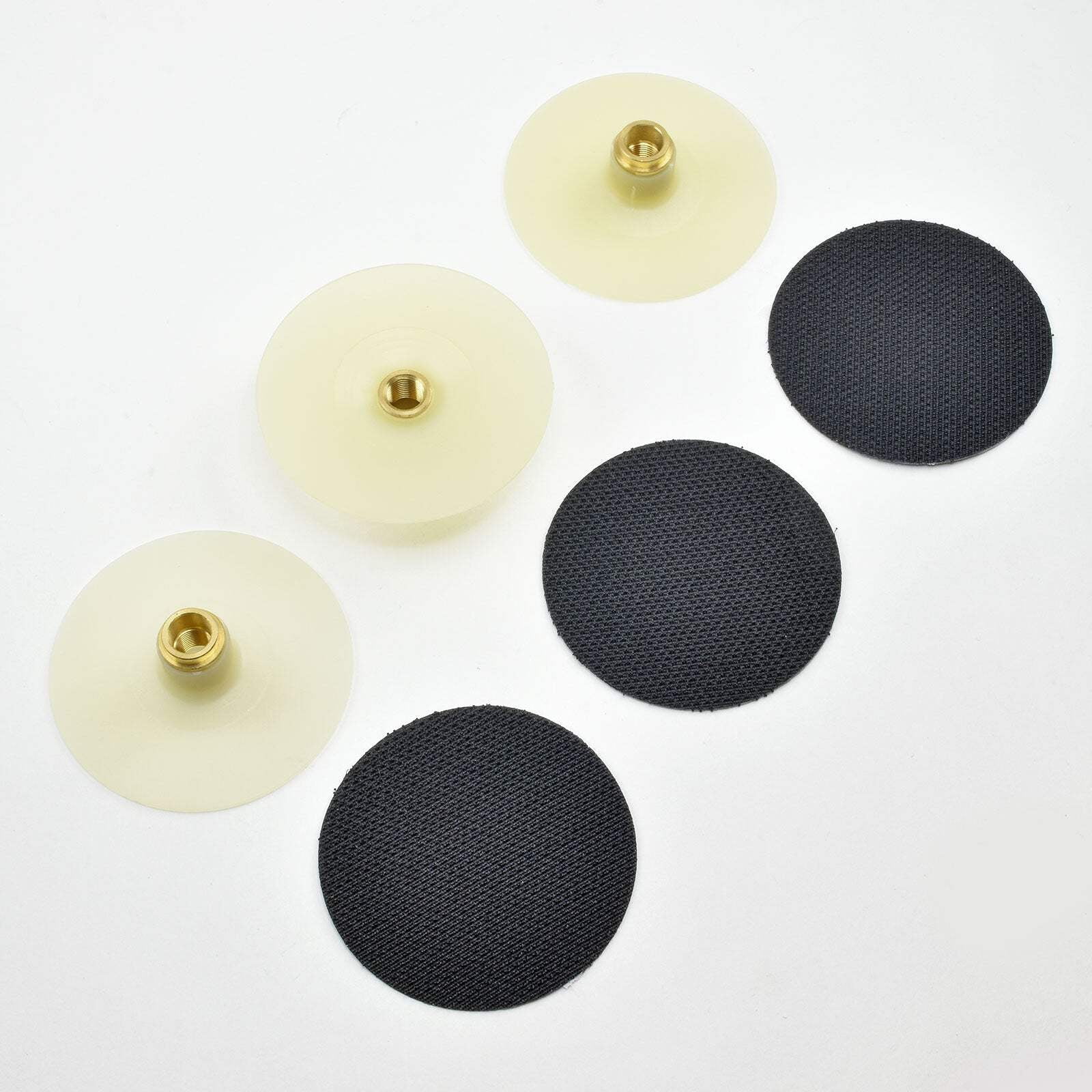 Semi-Rigid Disk Mounting Wheels, 2-3/8 Inch Dia. (Set of 3) - Walmart.com