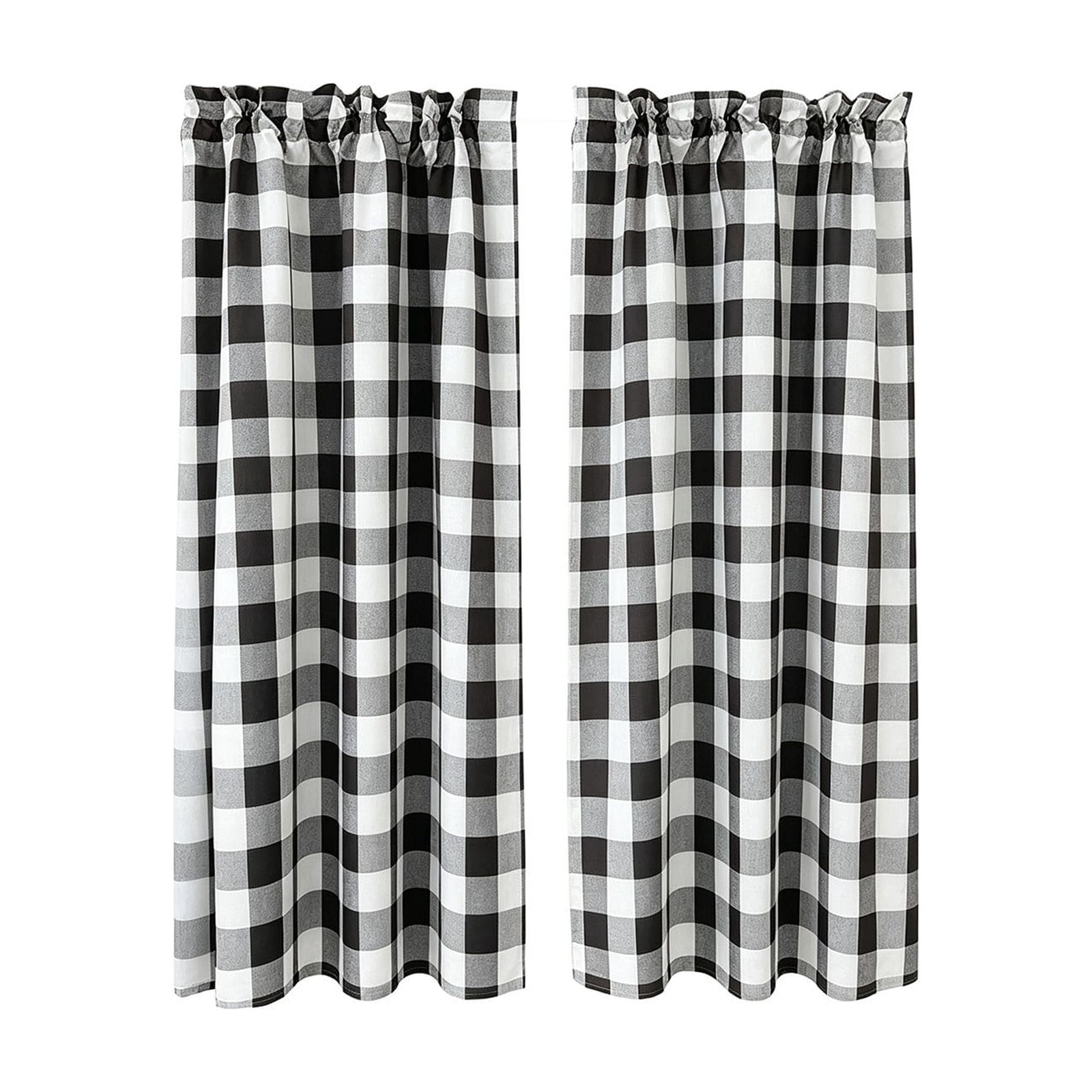 Semi Sheer Short Curtains for Basement and Coffee Bar Window Light ...