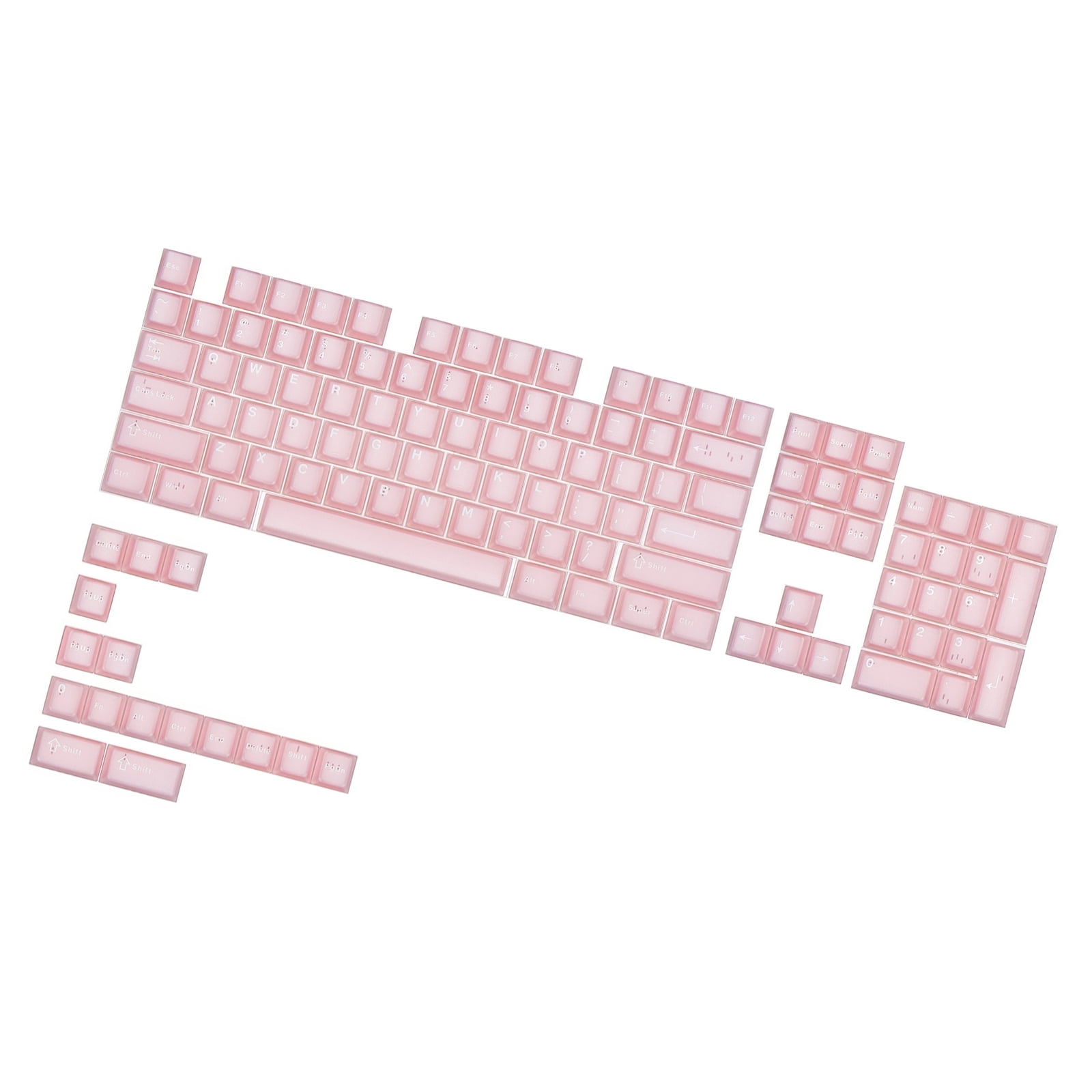 Semi Transparents Inspireds 120 Key ABS Keycap Set Original Height ...