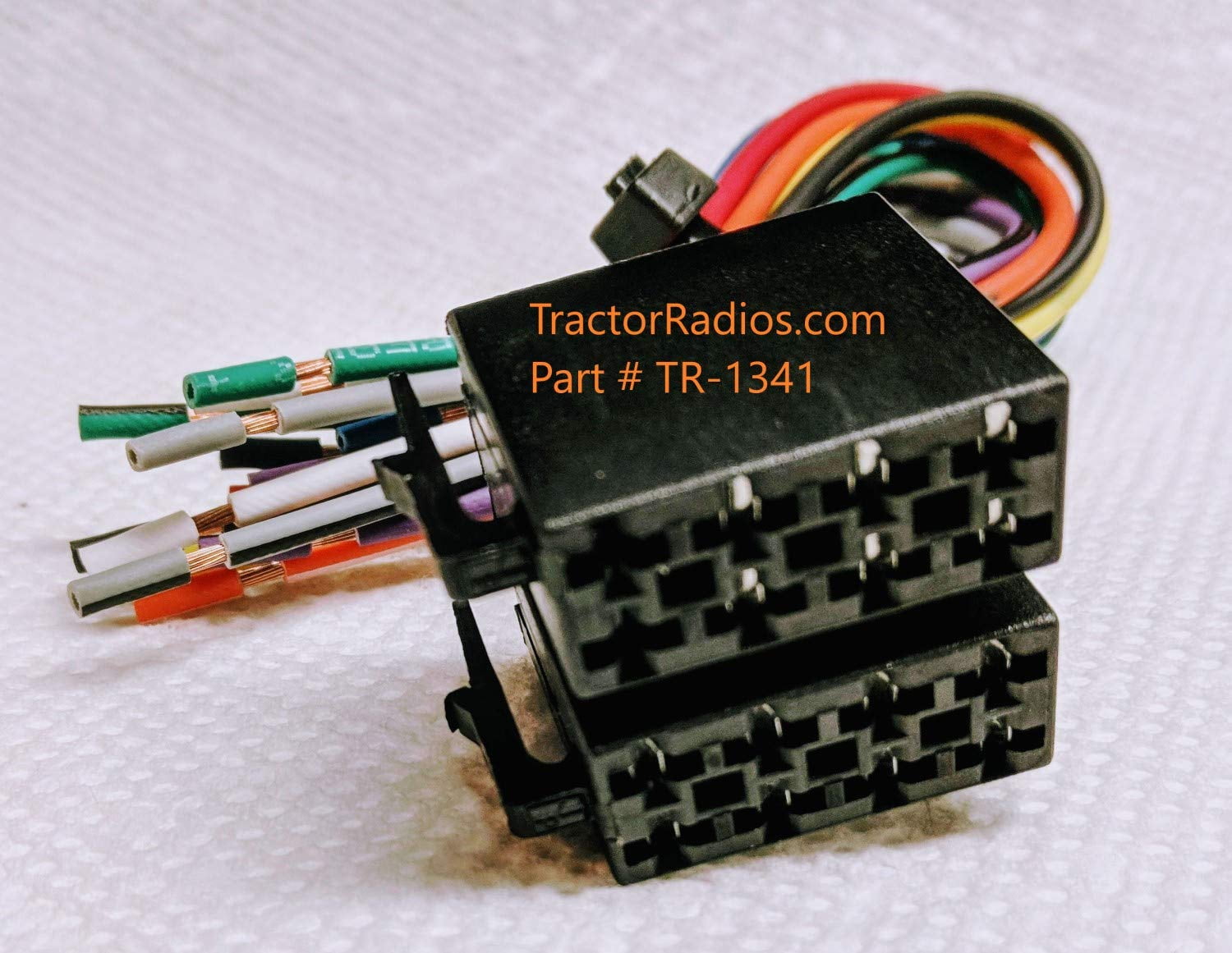 Semi Truck Stereo Male ISO Wiring Harness Radio CD Player in Dash ...