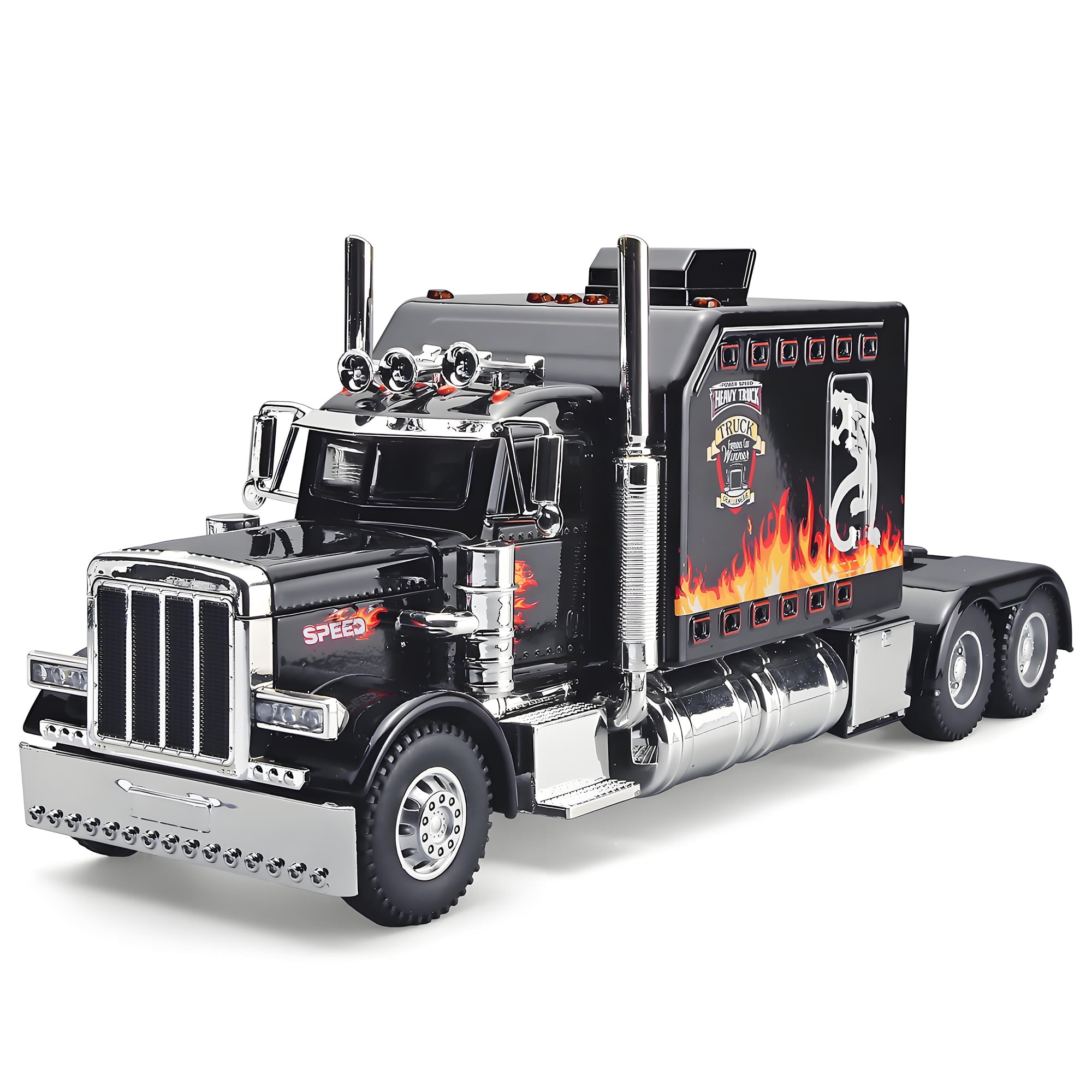 Semi Truck Toys for Boys Heavy Truck Tow Truck Toy,Metal Diecast Trucks ...