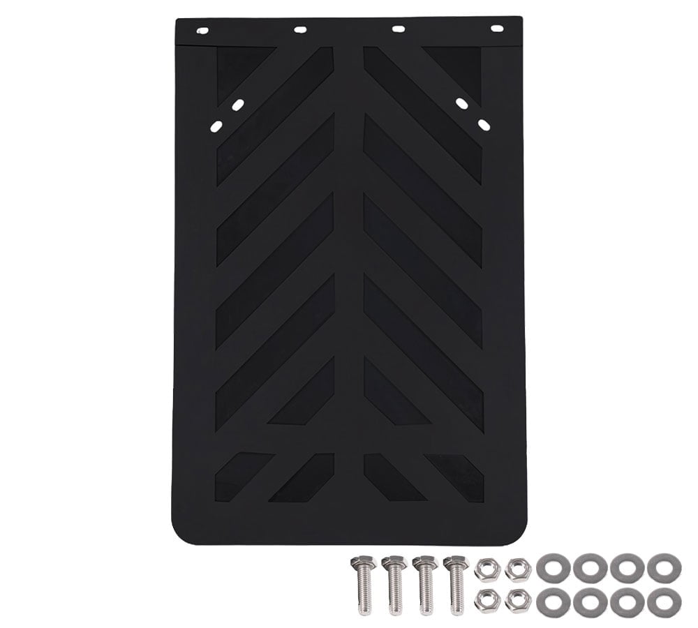 Semi Truck and Trailers Mud Flaps - 24"x36" Black Stripped Rubber Truck ...