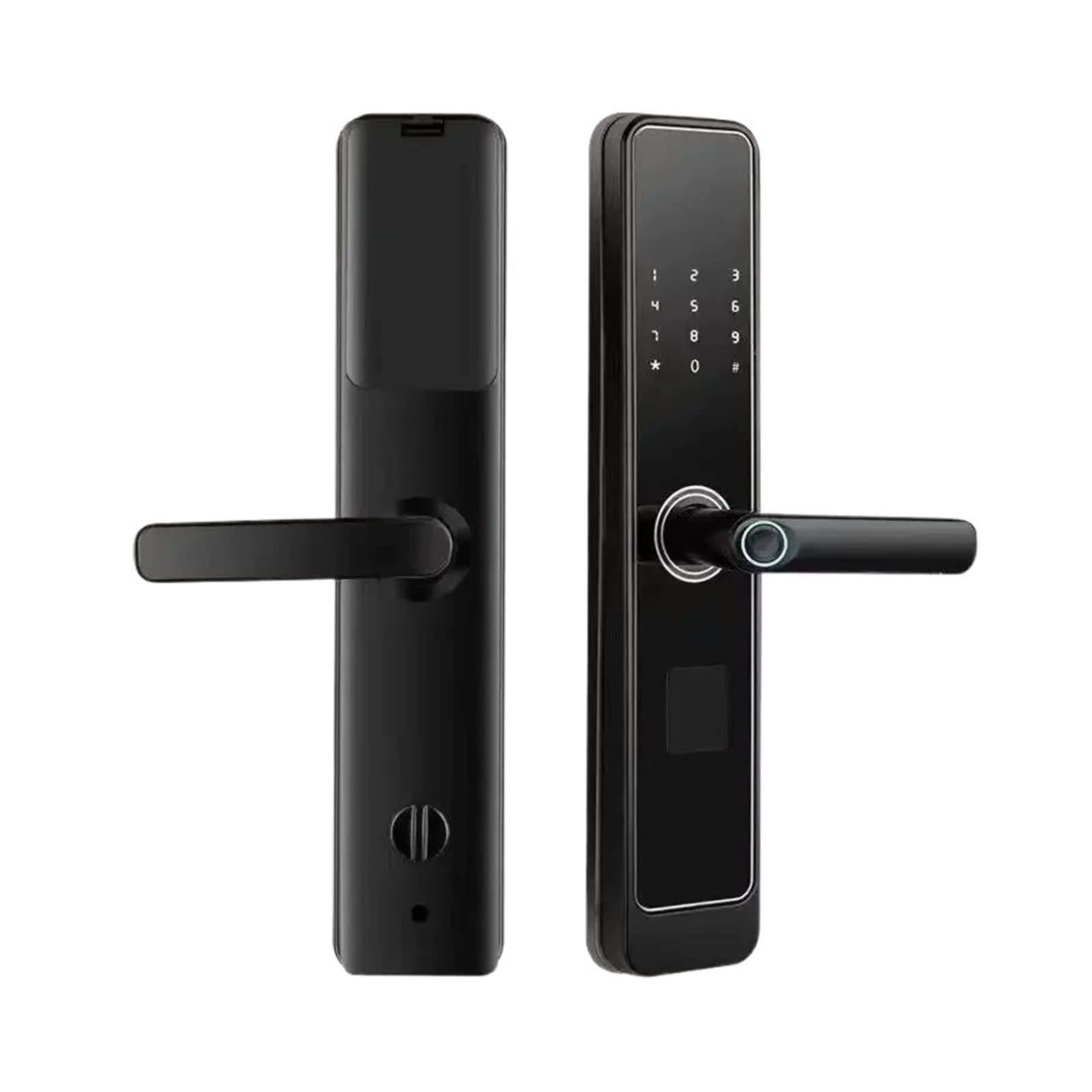 Semi-automatic Smart Finrprint Lock, Home Anti-theft Door Code Lock ...