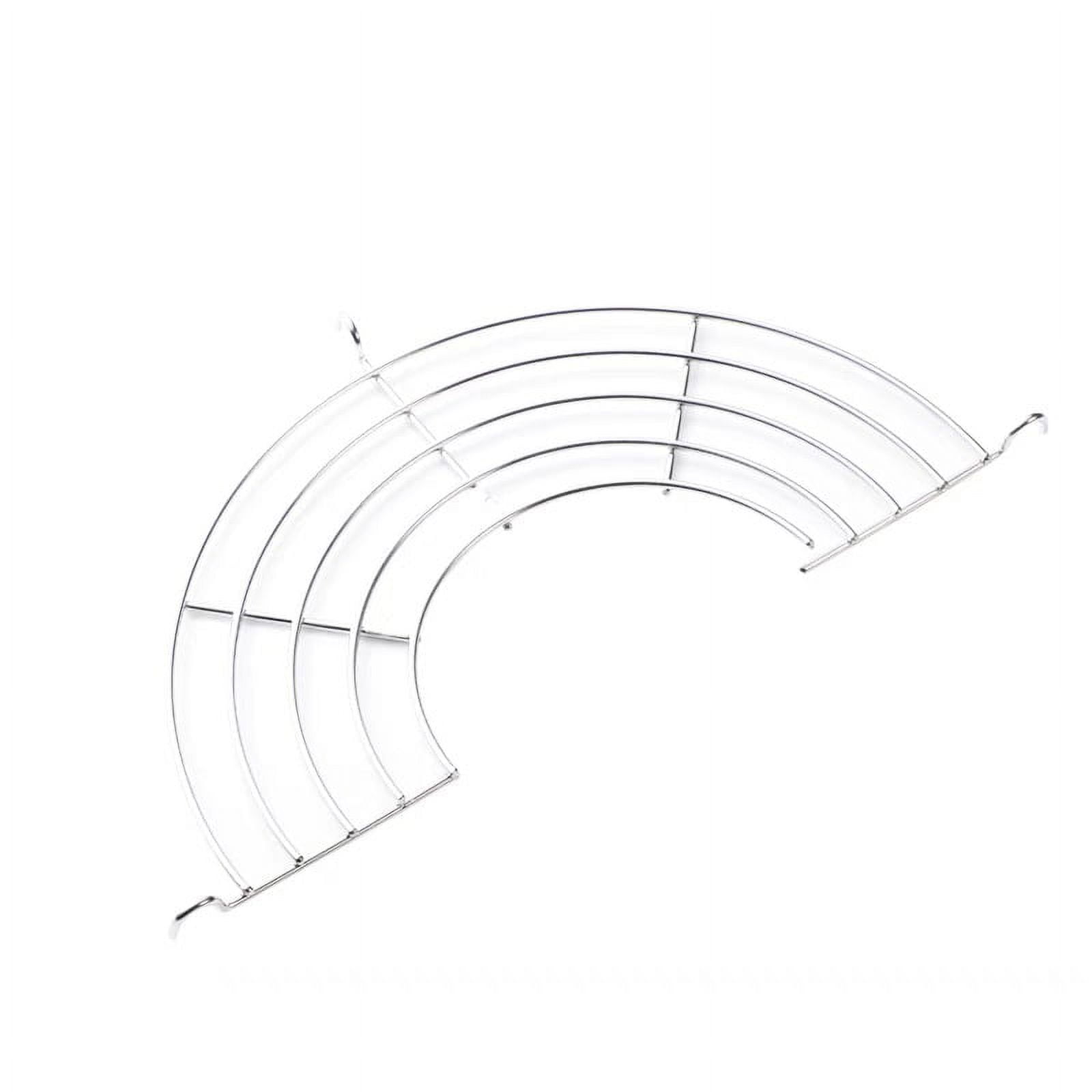 Semi-circular stainless steel oil drain rack spliceable steaming rack ...