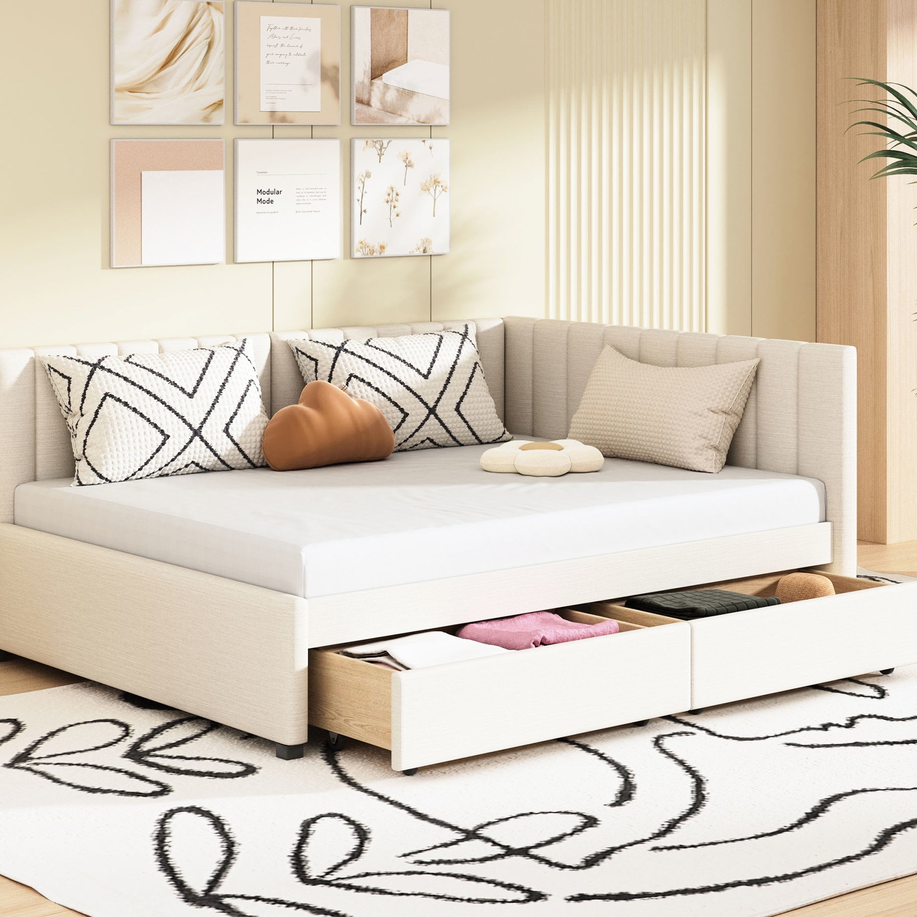 Semi - closed Design, Unique Aesthetic - Add Character to Your Bedroom ...