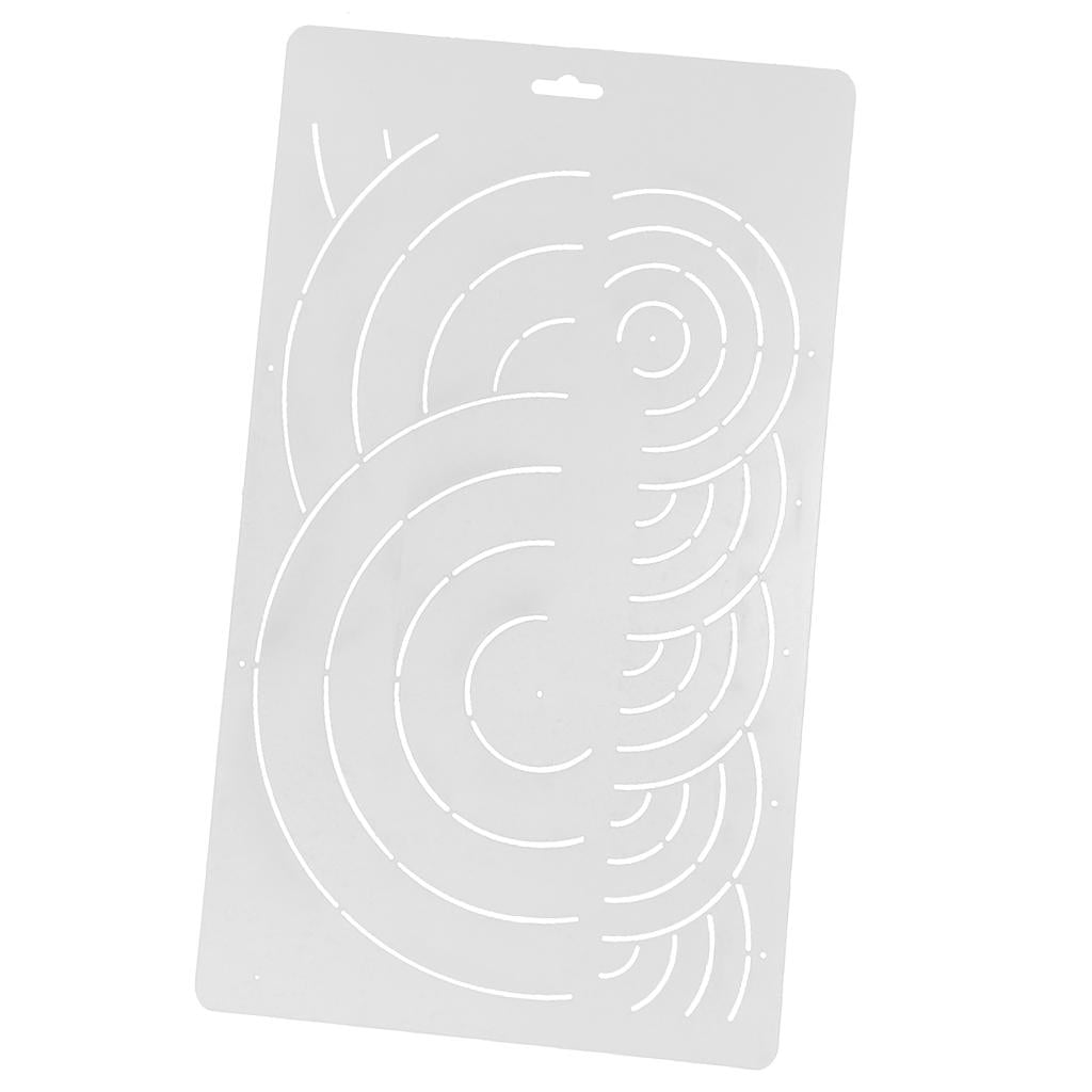 Semi-transparent Stencil Quilting Template for Patchwork DIY Sewing ...
