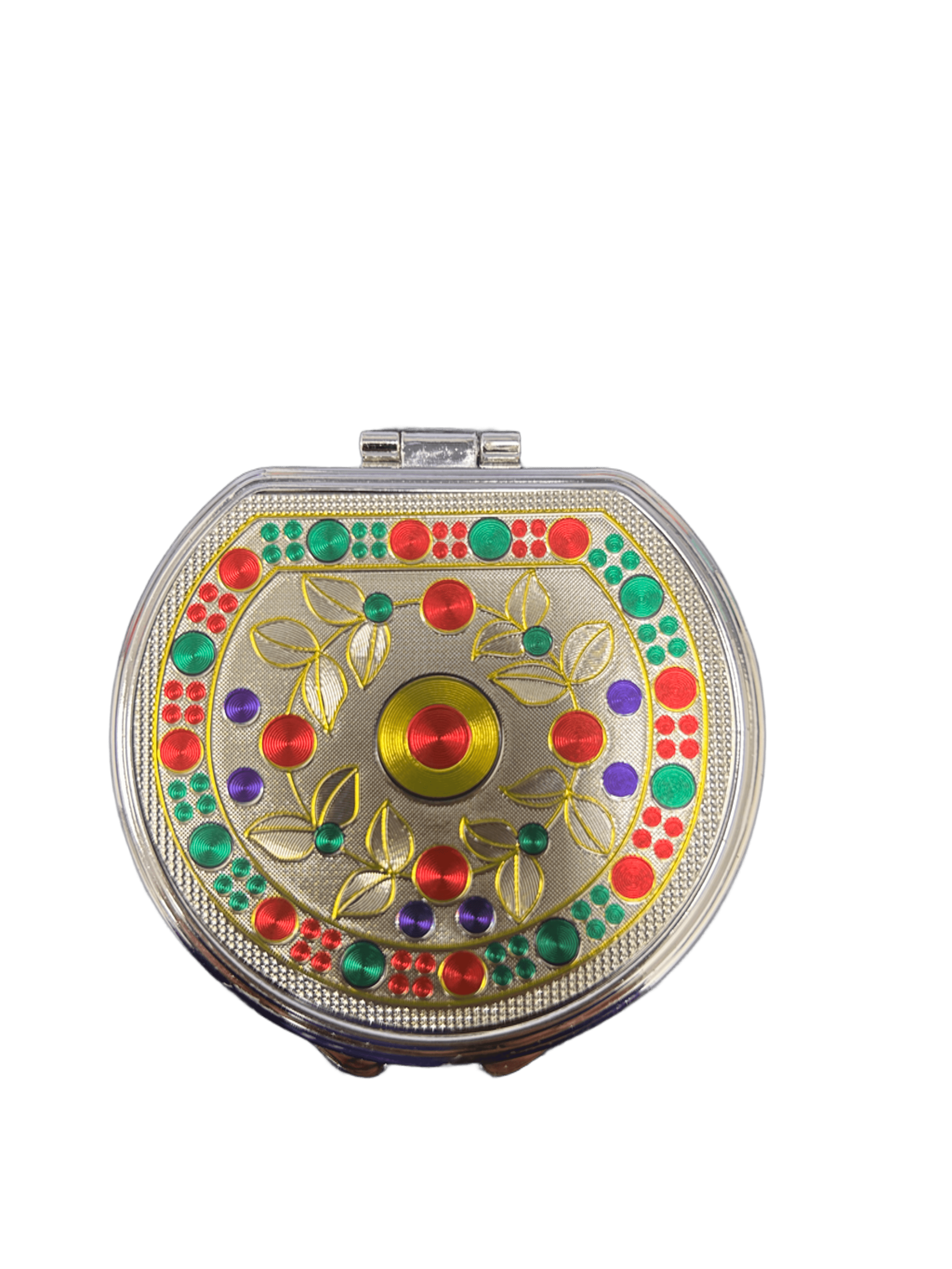 Semicircle Double Sided Compact Mirror, Stylish, Lightweight, Chic ...