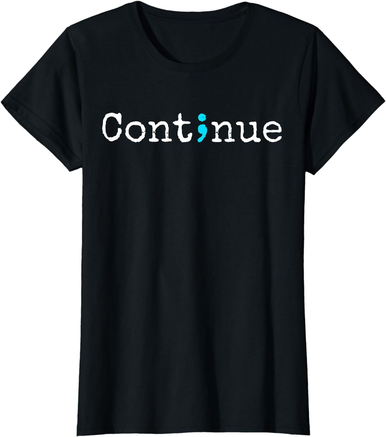 Semicolon Mental Health Awareness T-Shirt - Walmart.com Semicolon Mental Health Awareness T-Shirt - Walmart.com