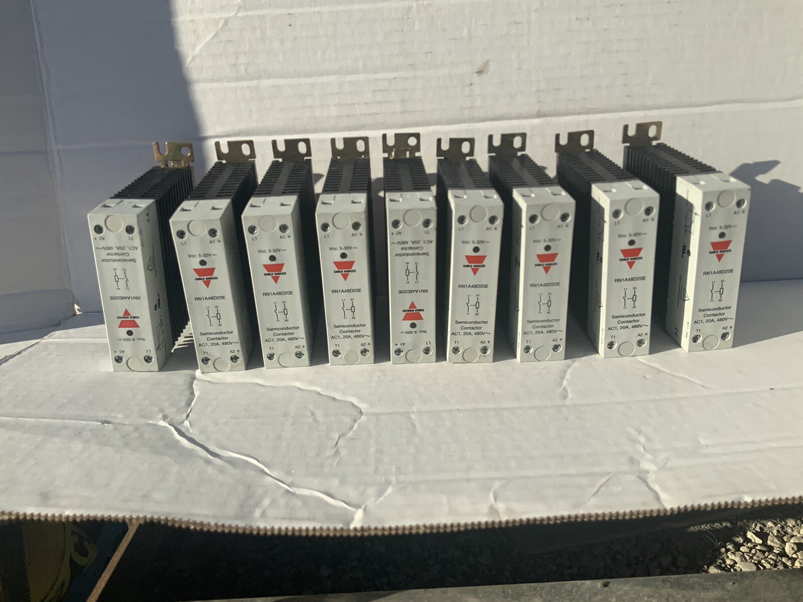 Semiconductor Contactor AC1 .20A 480 V RN1A48D20E. Carlo Gavazzi. NEW ...