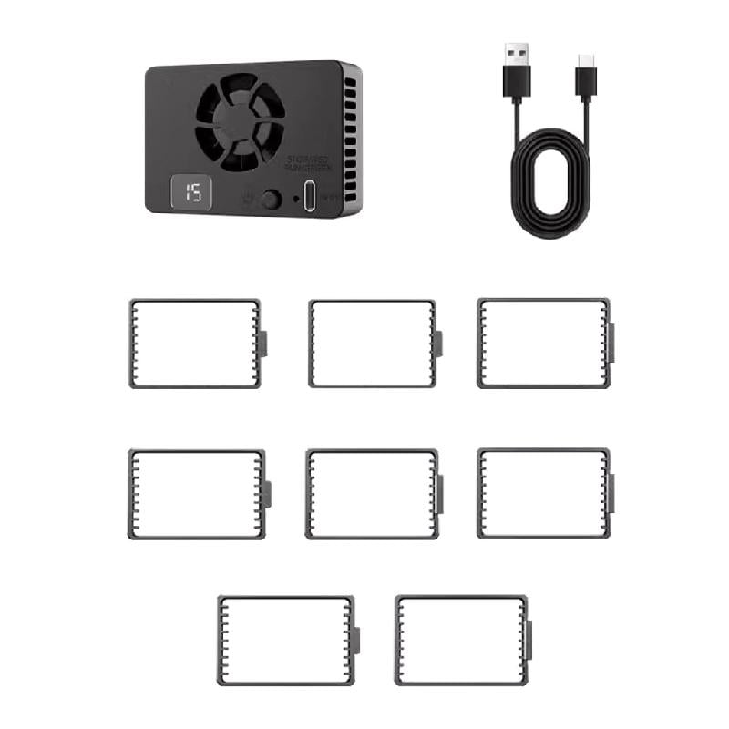 Semiconductor Cooling Fan with USB C Power Cord for R5//R10/R50 90D ...