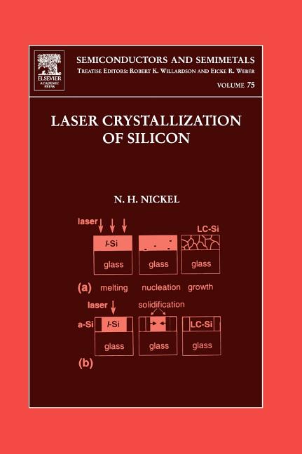Semiconductors and Semimetals Laser Crystallization of Silicon ...