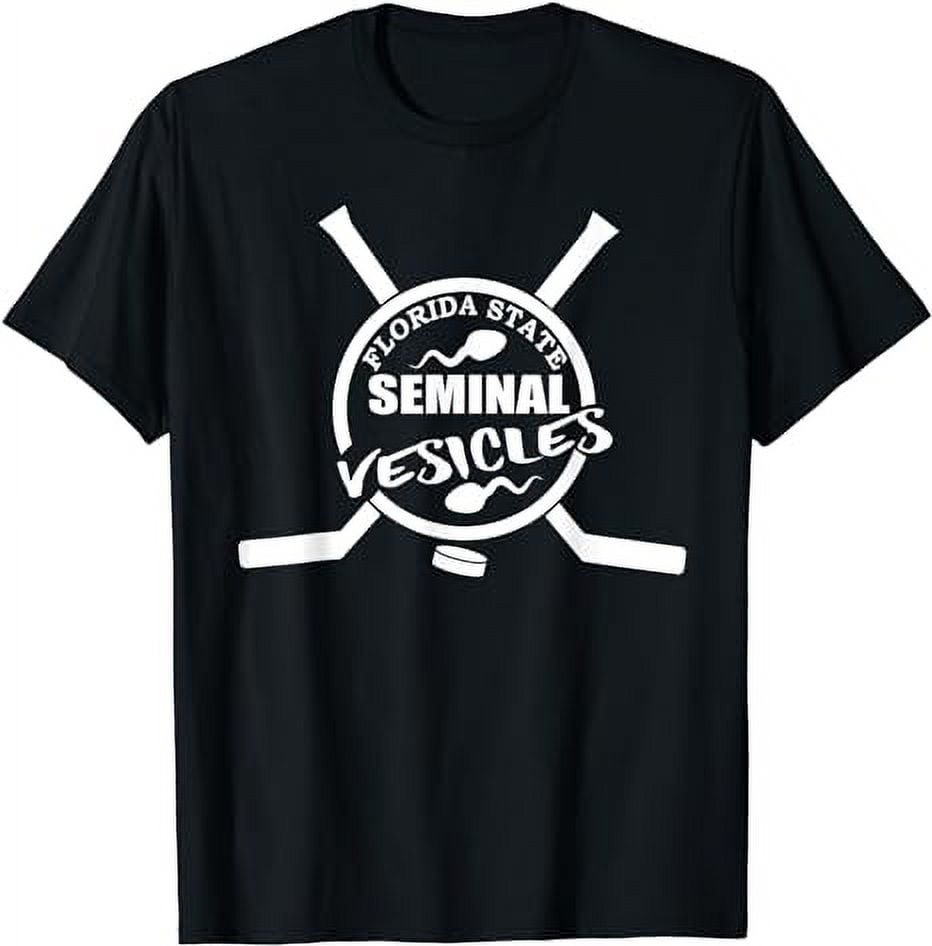 Seminal Vesicles - Funny Hockey T-Shirt - Walmart.com