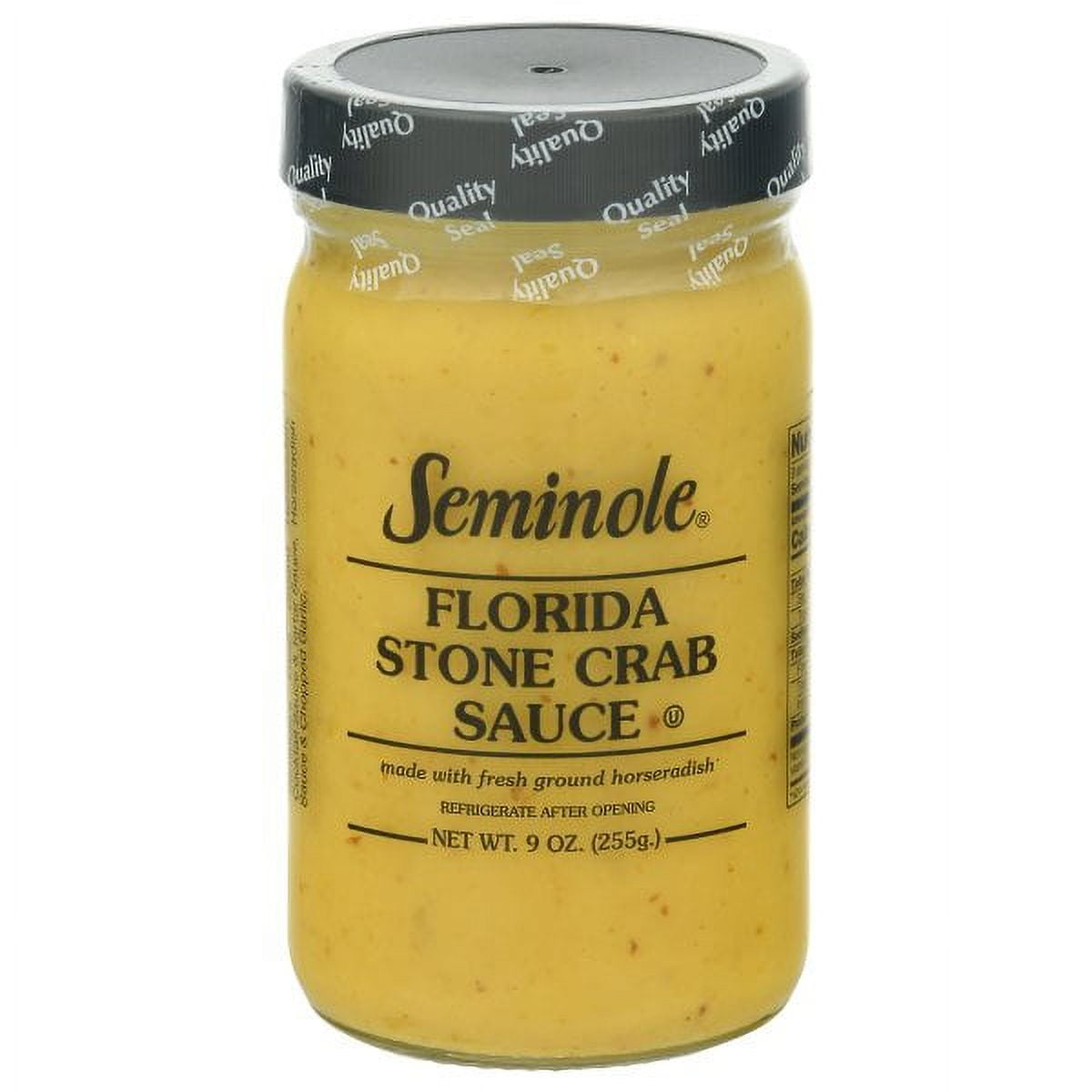 Seminole Foods Seminole Florida Stone Crab Sauce, 9 oz - Walmart.com