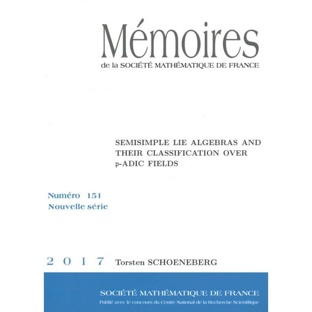 Semisimple Lie Algebras and Their Classification over p-Adic Fields ...