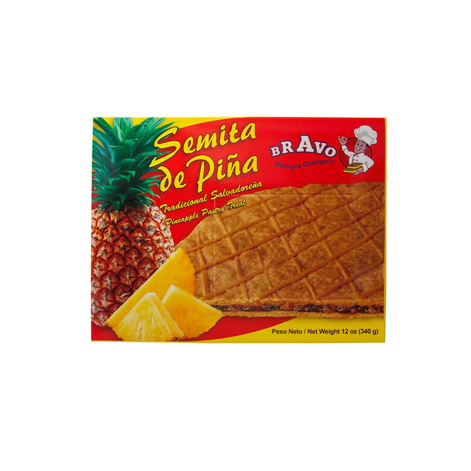 Semita de Piña – Pan Dulce Relleno Tradicional | 12oz - Walmart.com