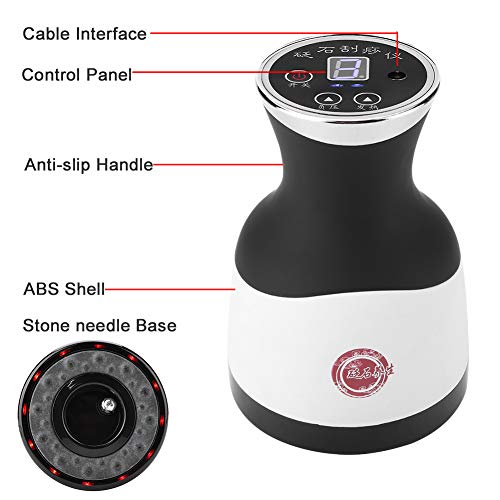 Semme Gua Sha Scraping Massager Electric Handheld Back Massage Negative ...