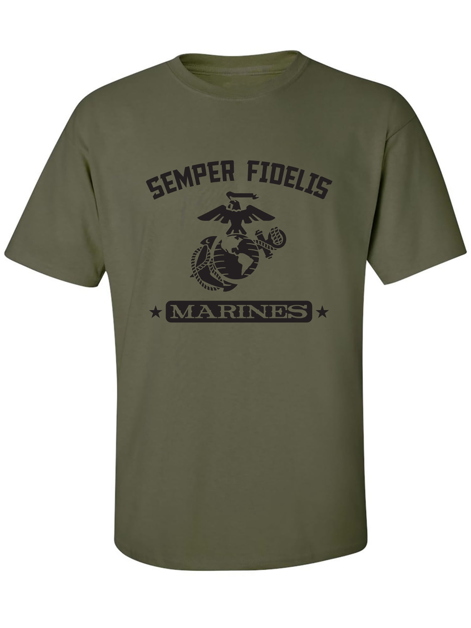 Semper Fidelis Marines Adult T-shirt - Walmart.com