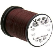 Waxed Nylon Thread 25ydNatural - Walmart.com