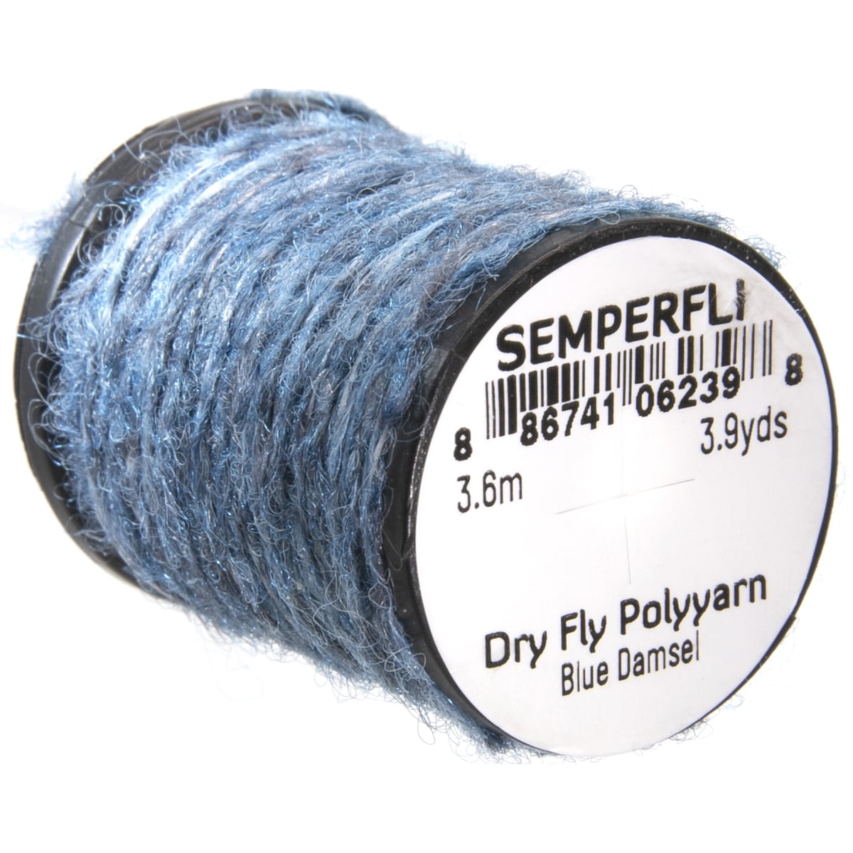 SemperFli Dry Fly Poly Yarn Blue Damsel - Walmart.com
