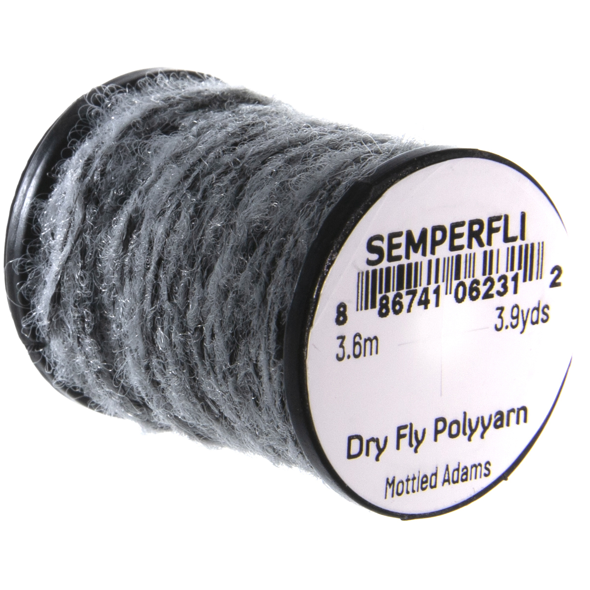 SemperFli Dry Fly Poly Yarn Mottled Adams - Walmart.com