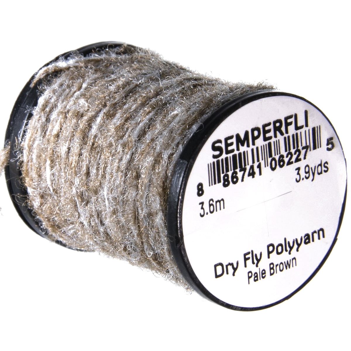 SemperFli Dry Fly Poly Yarn Pale Brown - Walmart.com
