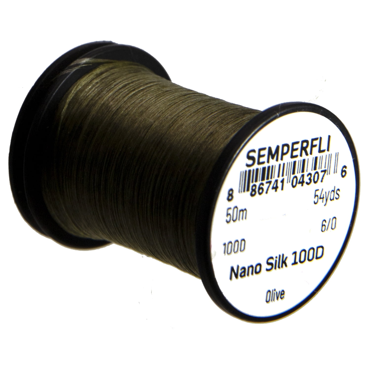 SemperFli Nano Silk 100 Denier Predator 6/0 Olive - Walmart.com