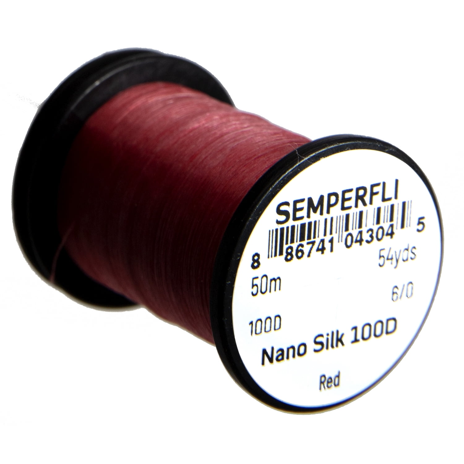 SemperFli Nano Silk 100 Denier Predator 6/0 Red - Walmart.com