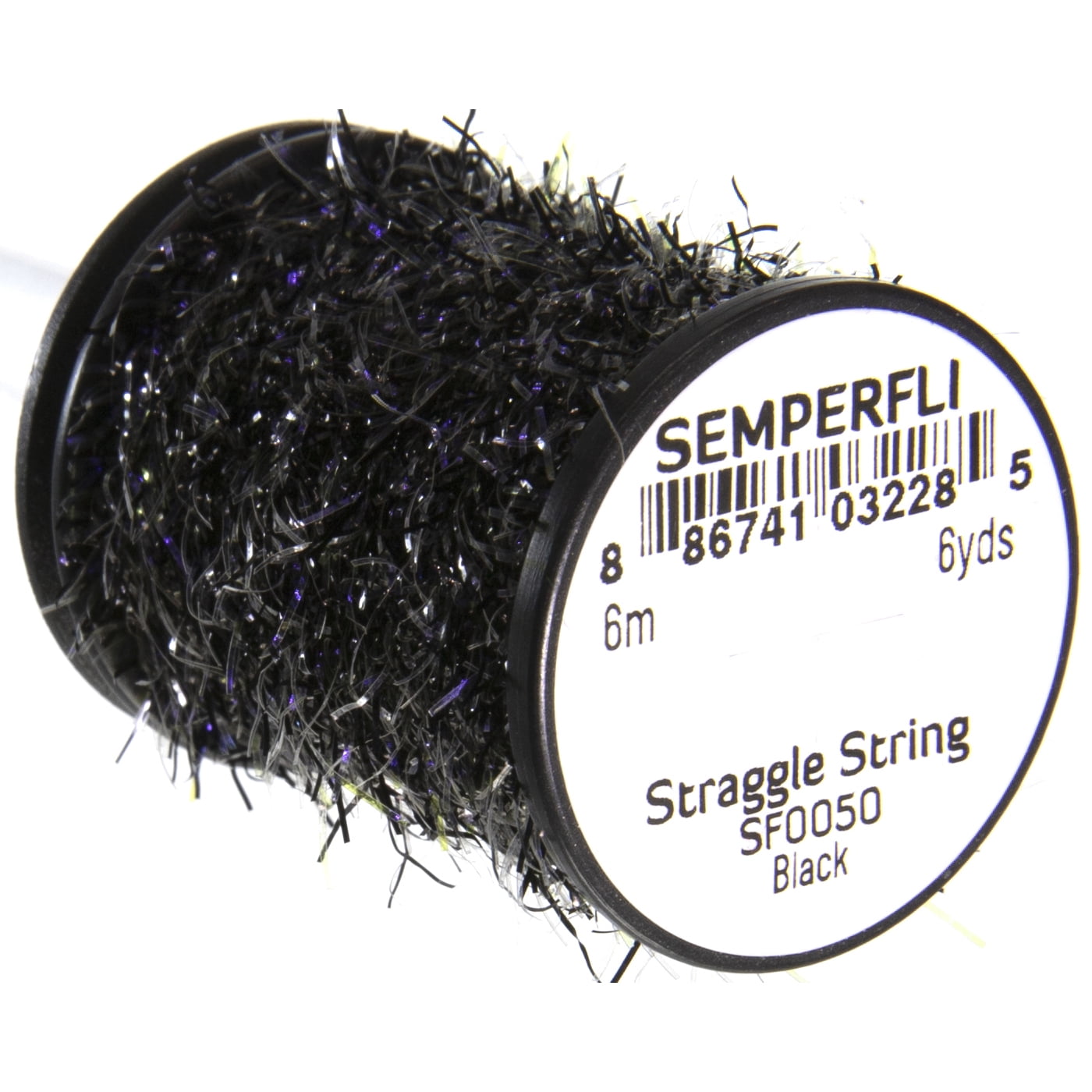 SemperFli Straggle String Micro Chenille Black - Walmart.com