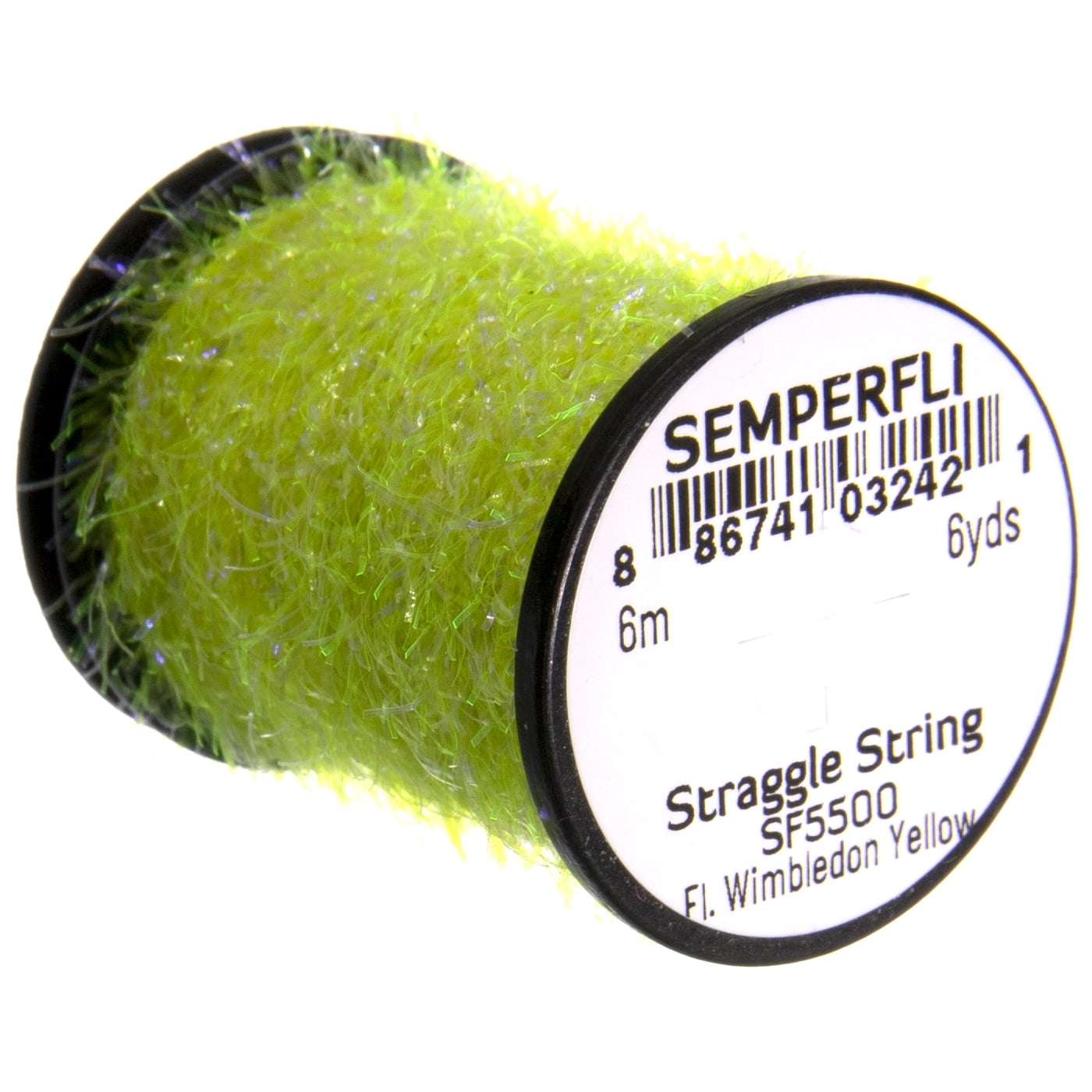 SemperFli Straggle String Micro Chenille Fluoro Wimbledon Yellow ...