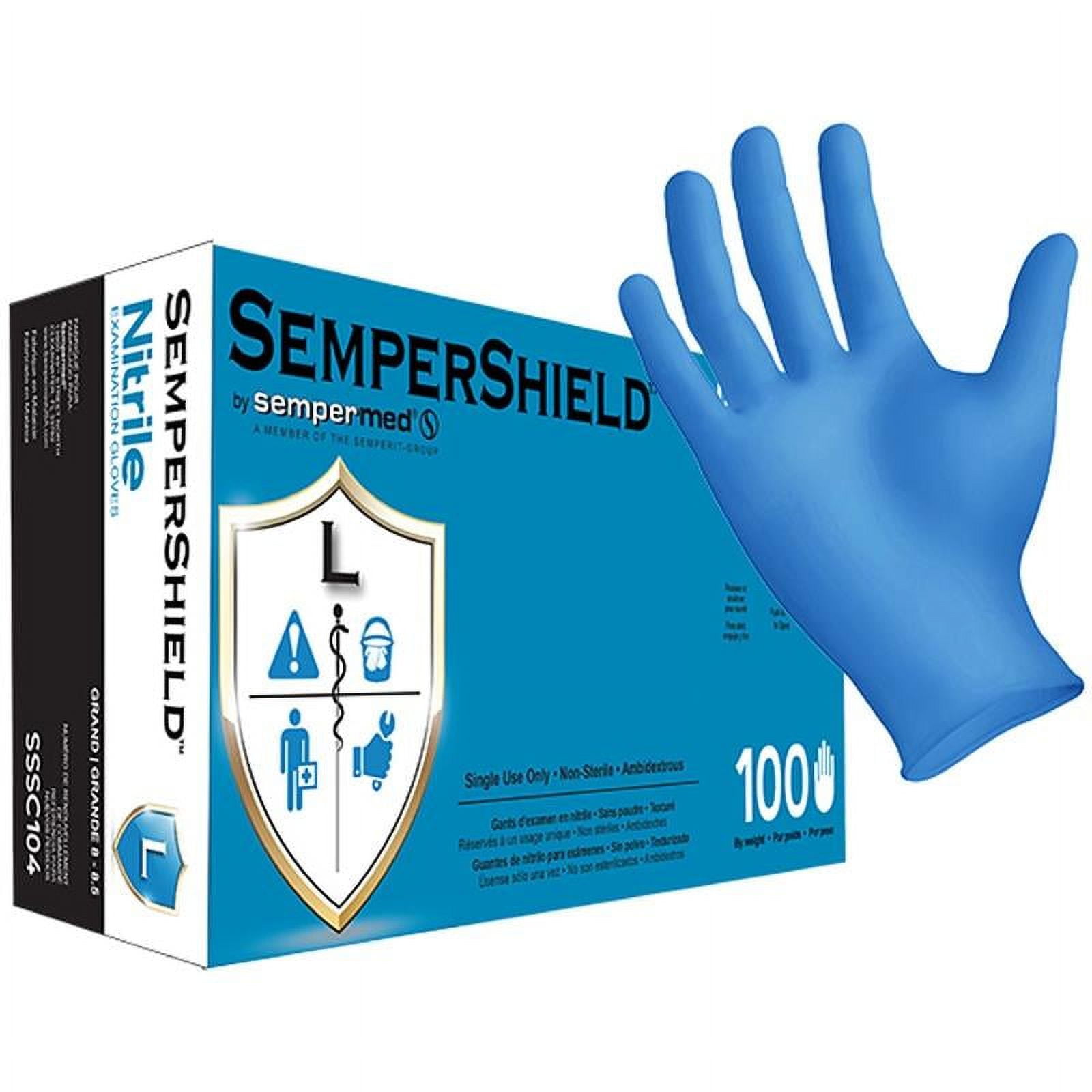 SemperShield SSSC104 Nitrile Examination Gloves 6 Mil - 1000 Pcs ...