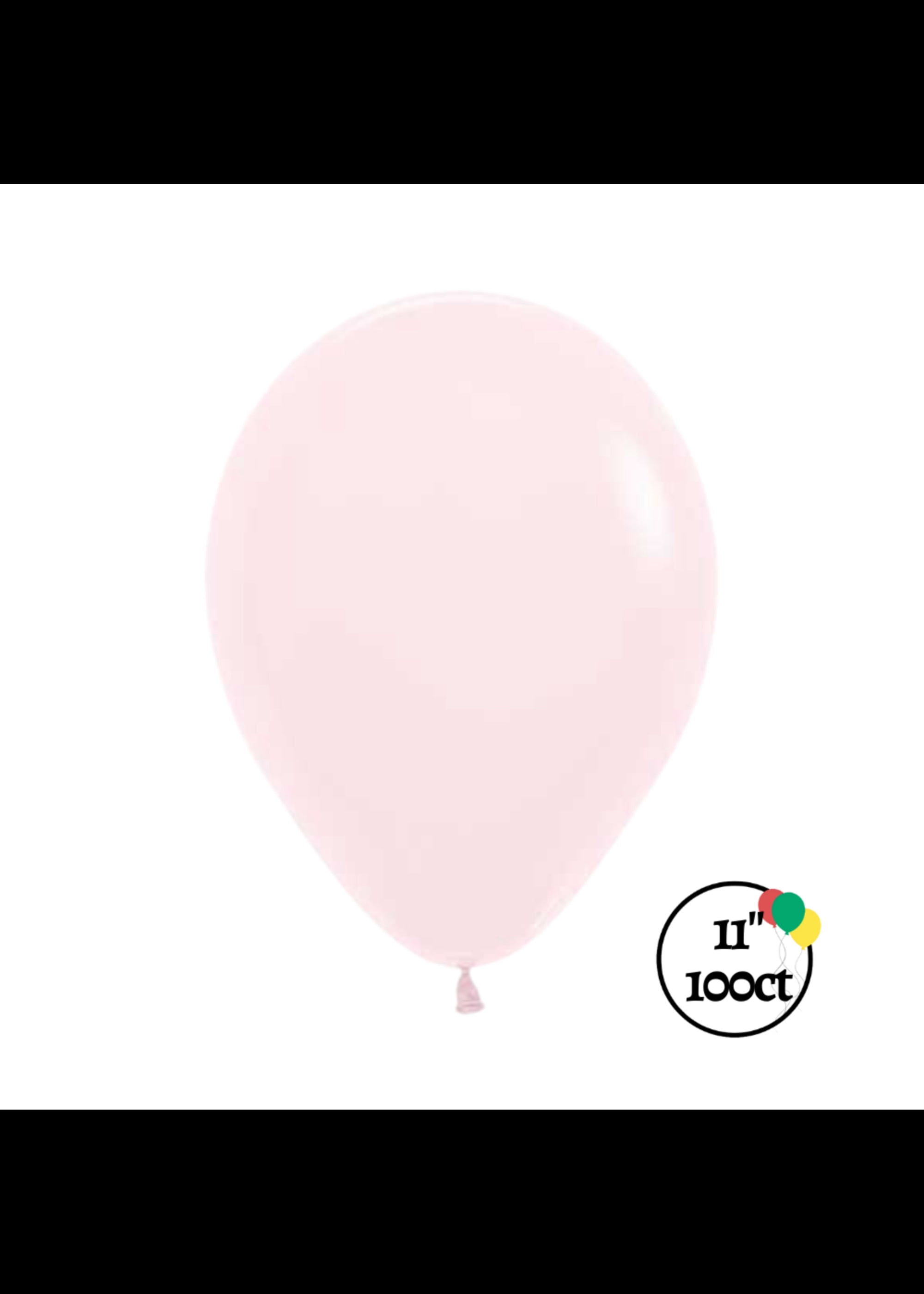 Sempertex 11" Pastel Matte Pink Balloons 100 ct - Walmart.com